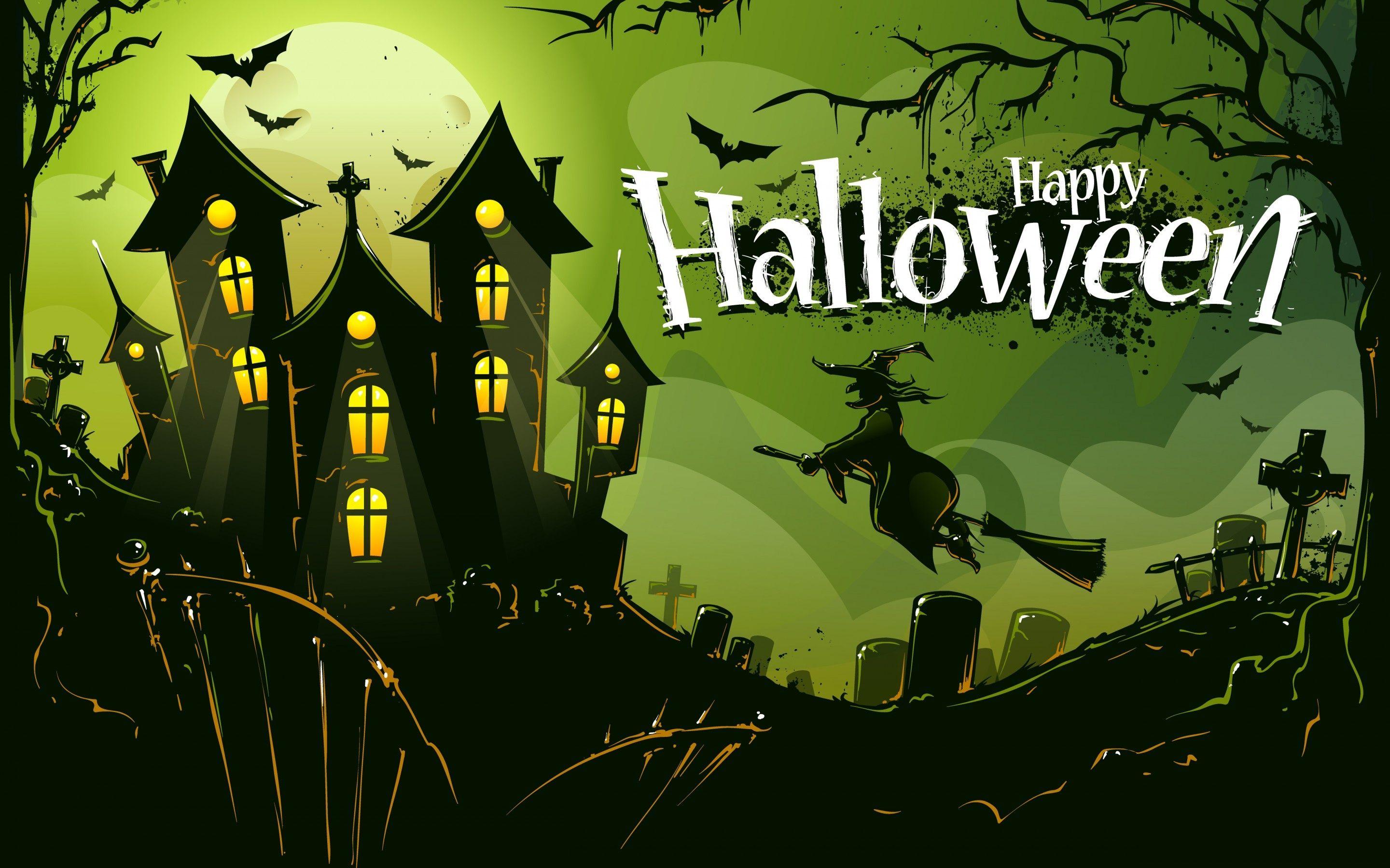 Halloween Castle Wallpapers - Top Free Halloween Castle Backgrounds ...