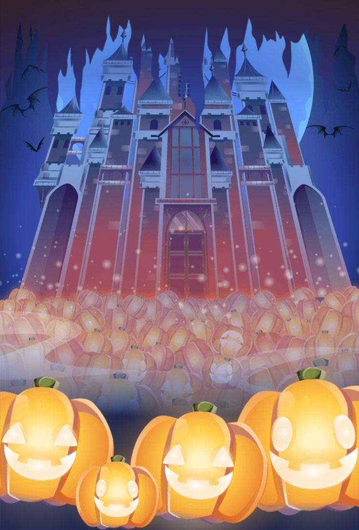Halloween Castle Wallpapers - Top Free Halloween Castle Backgrounds ...