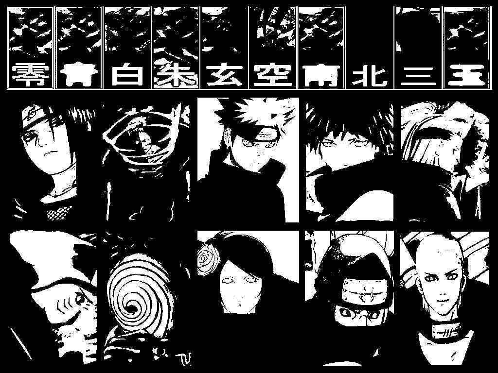 Akatsuki Black Wallpapers - Top Free Akatsuki Black Backgrounds ...