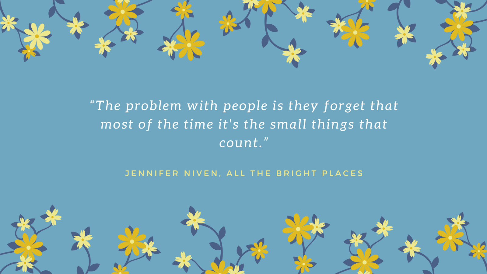 All The Bright Places Wallpapers - Top Free All The Bright Places ...