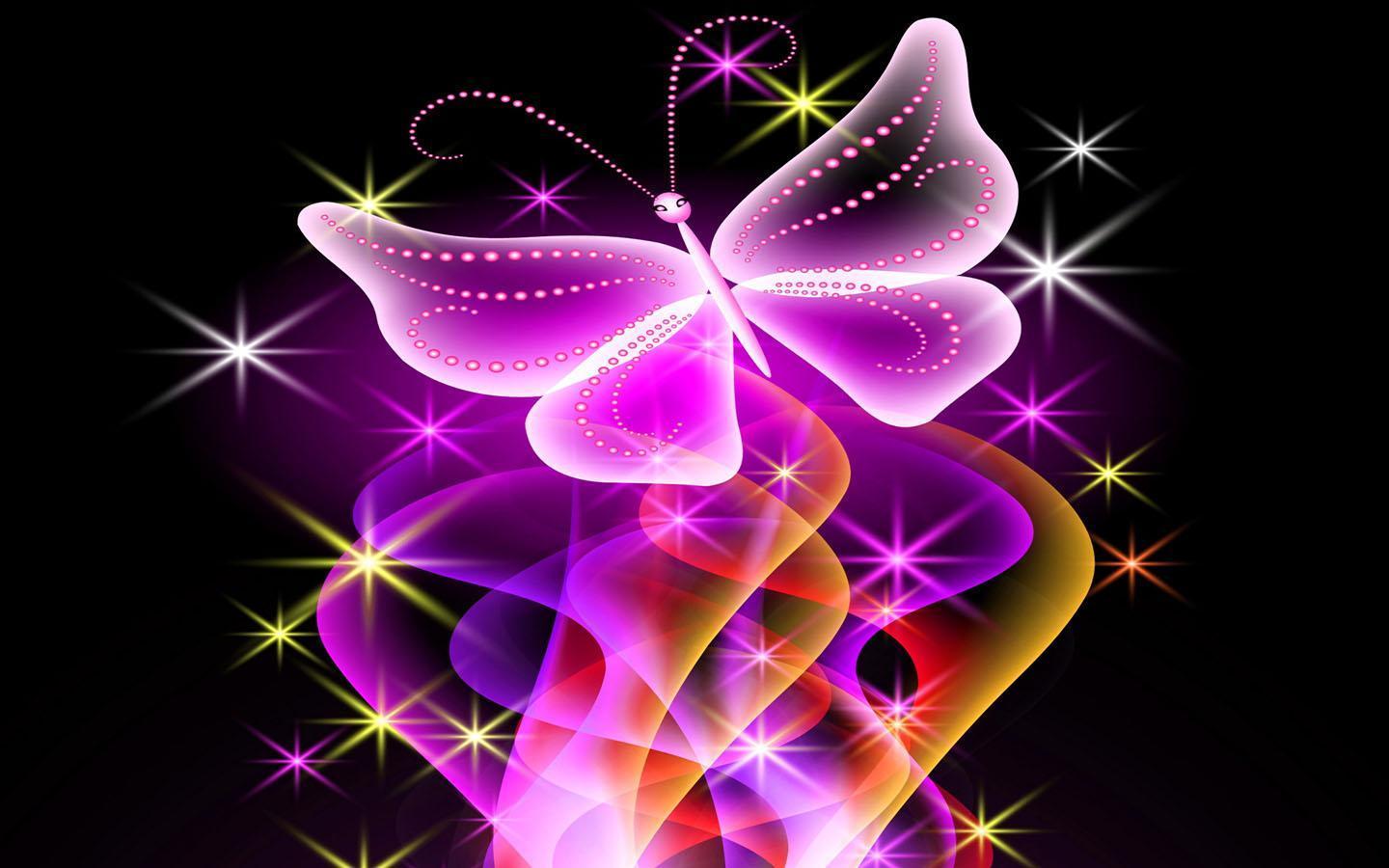 Awesome Neon Butterfly Wallpapers - Top Free Awesome Neon Butterfly ...