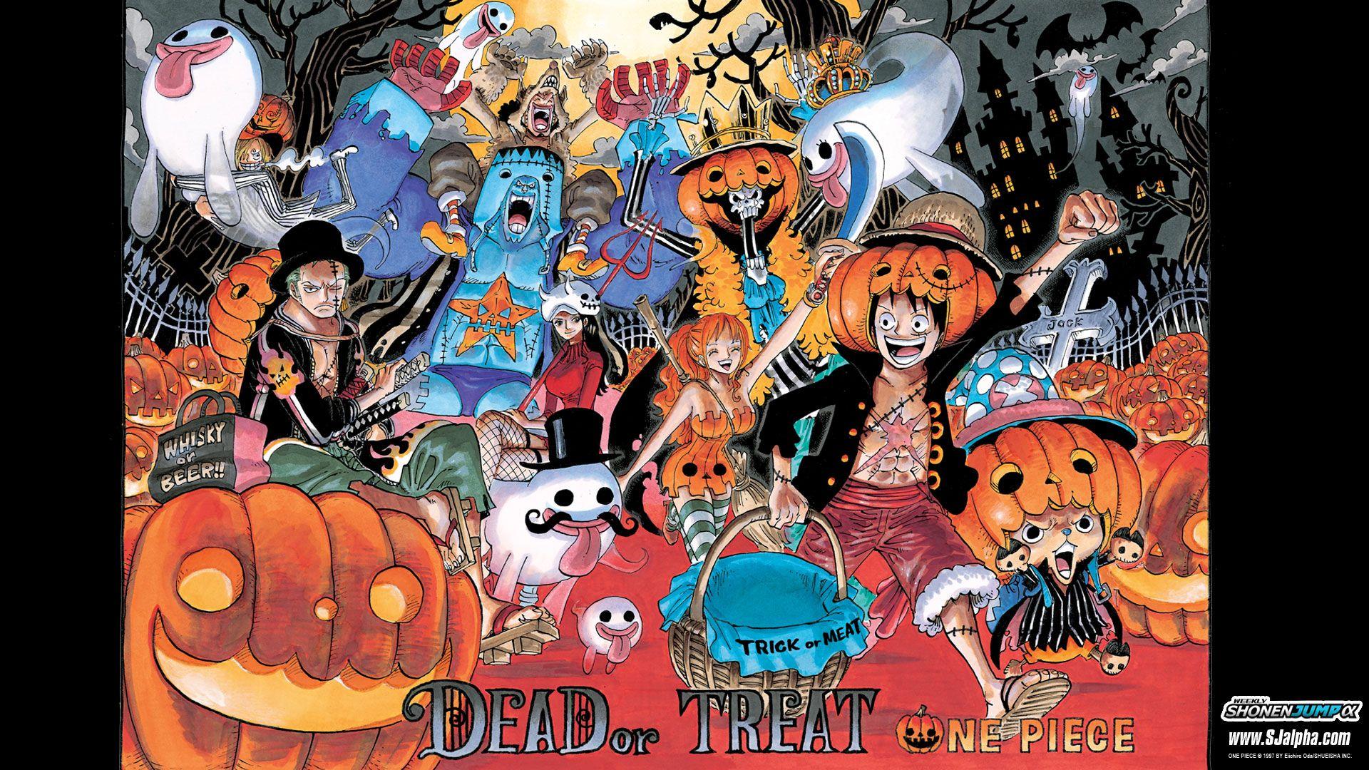 One Piece Halloween Wallpapers - Top Free One Piece Halloween ...