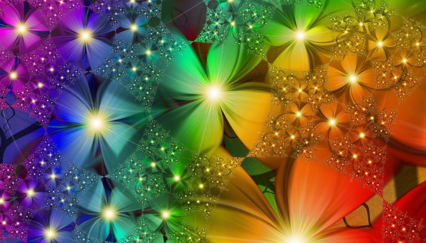 Glitter Flower Wallpapers - Top Free Glitter Flower Backgrounds ...