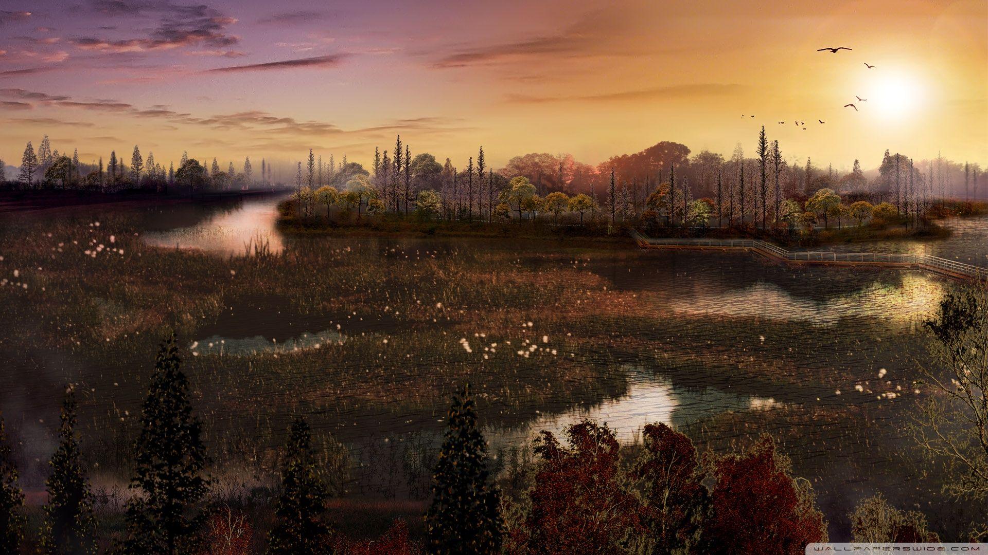 Wetland Wallpapers - Top Free Wetland Backgrounds - WallpaperAccess