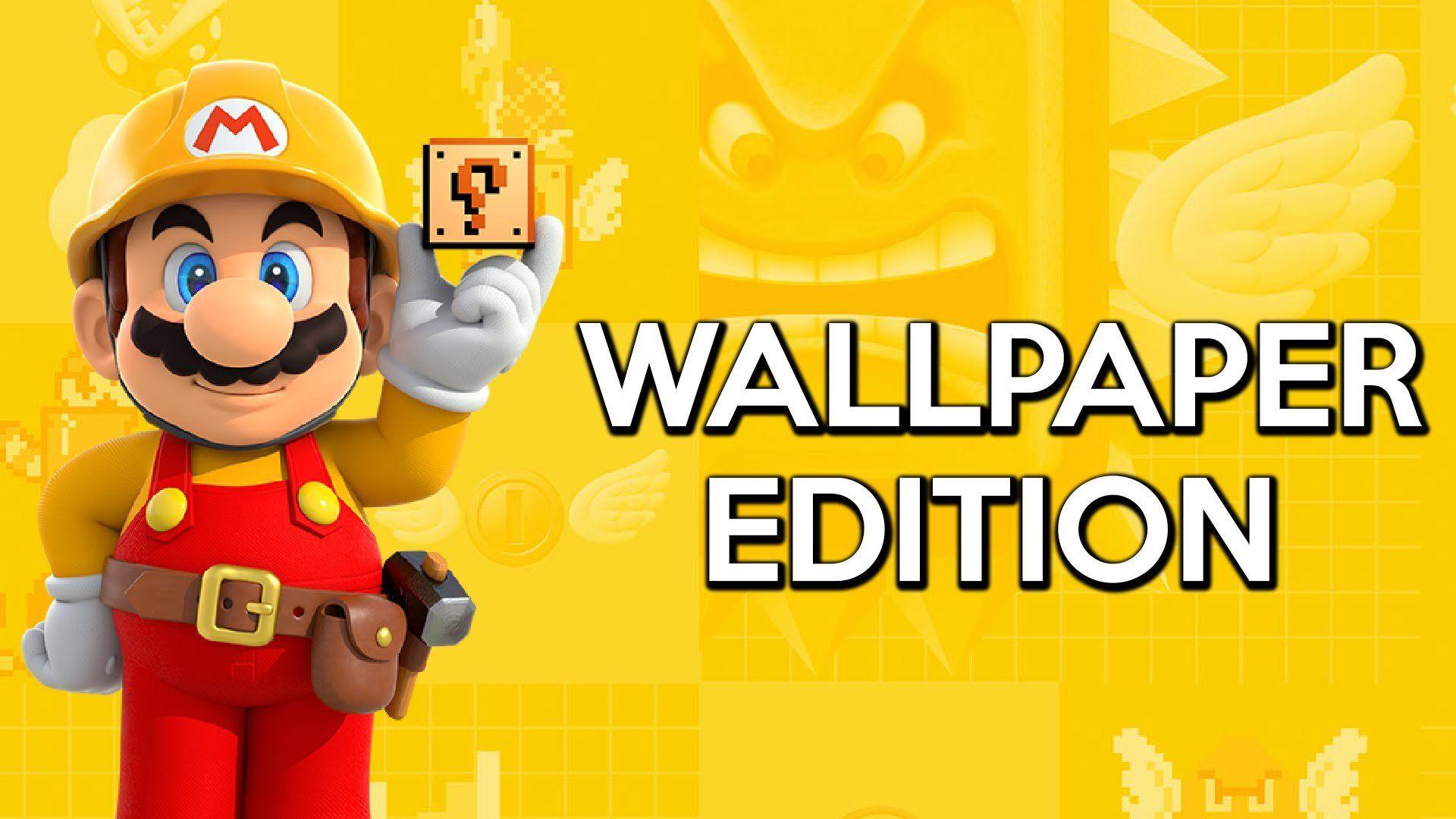 Super Mario Maker Wallpapers - Top Free Super Mario Maker Backgrounds ...