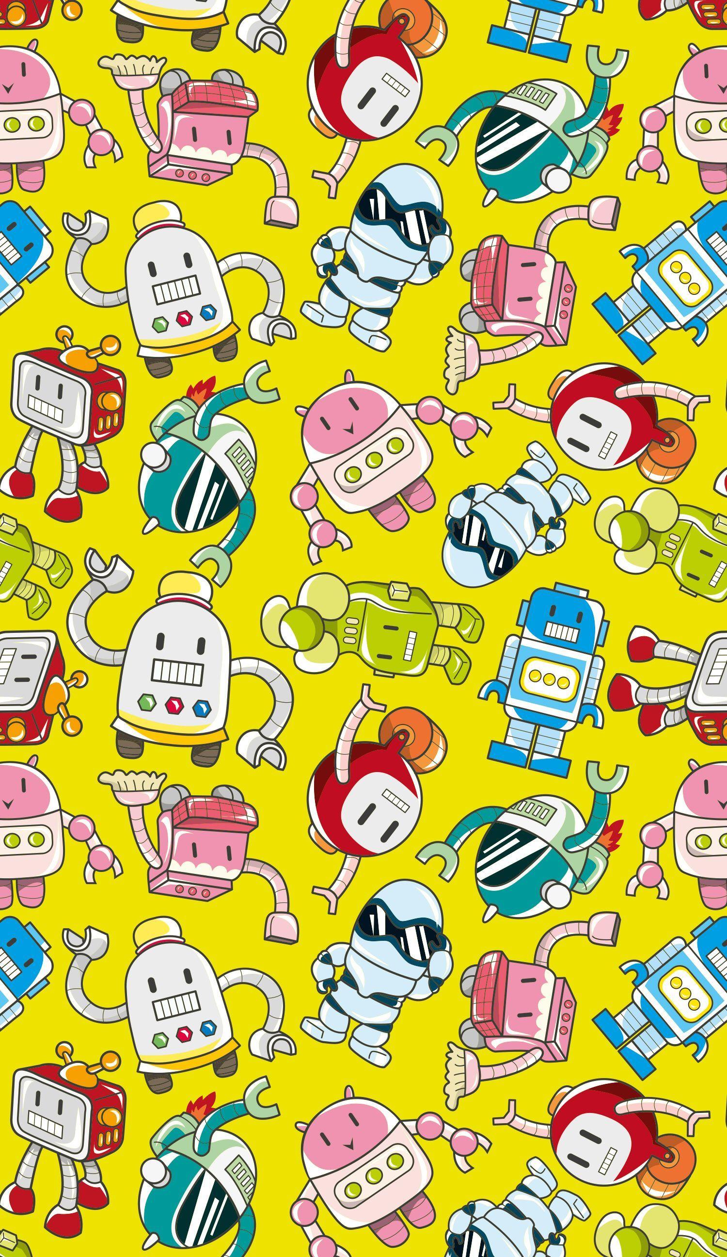 Robot Pattern Wallpapers - Top Free Robot Pattern Backgrounds ...
