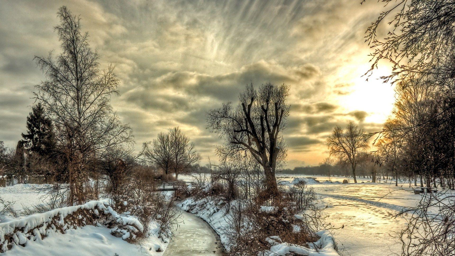 Winter Morning Wallpapers - Top Free Winter Morning Backgrounds ...
