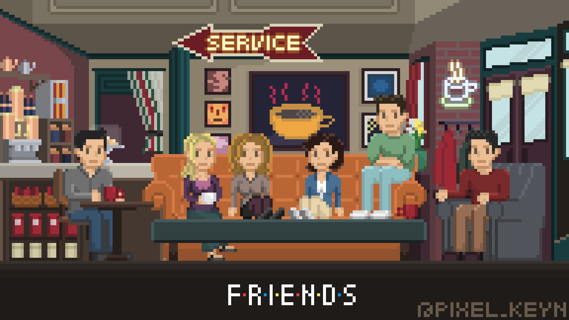 Friends Central Perk Wallpapers - Top Free Friends Central Perk ...