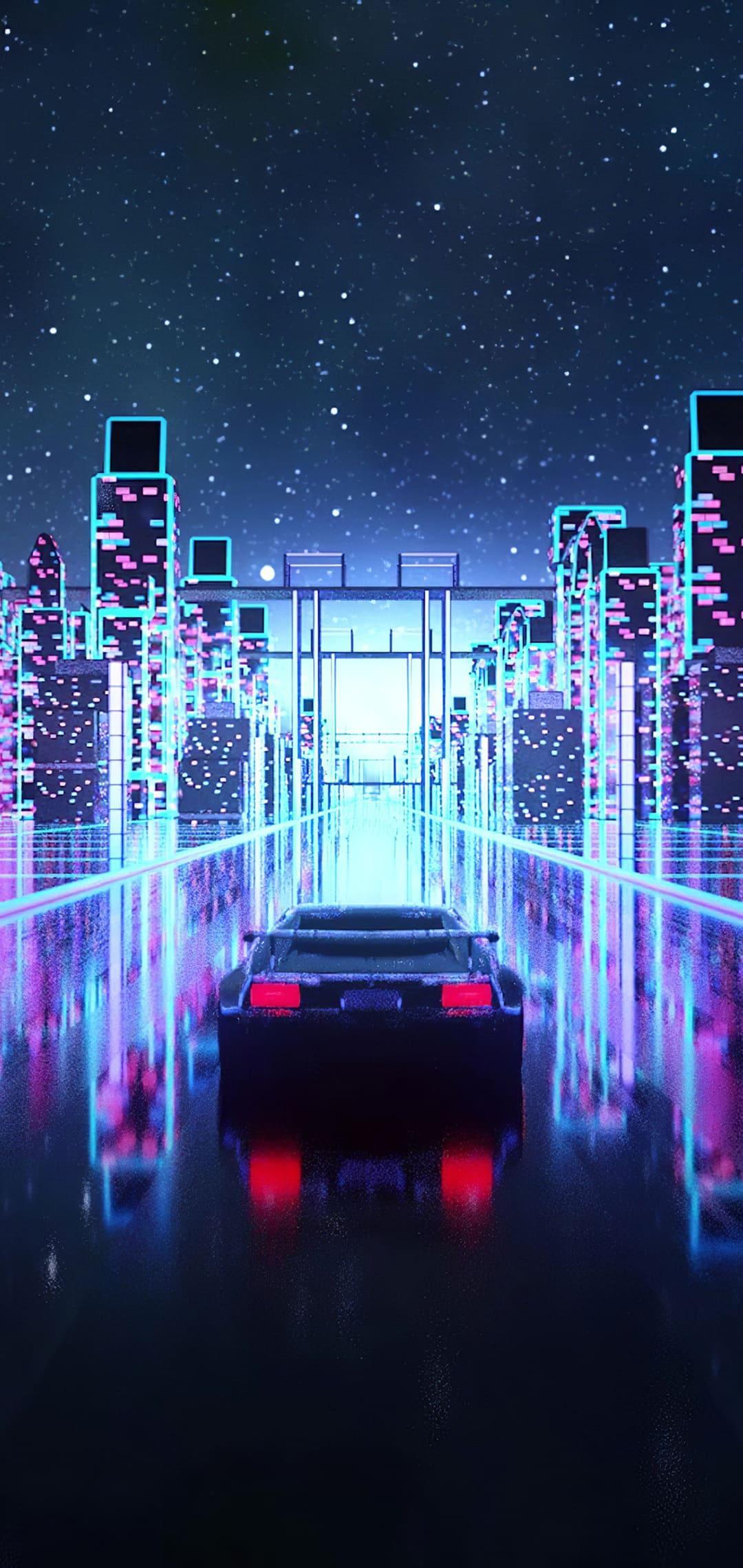 Blue Vaporwave Wallpapers - Top Free Blue Vaporwave Backgrounds ...