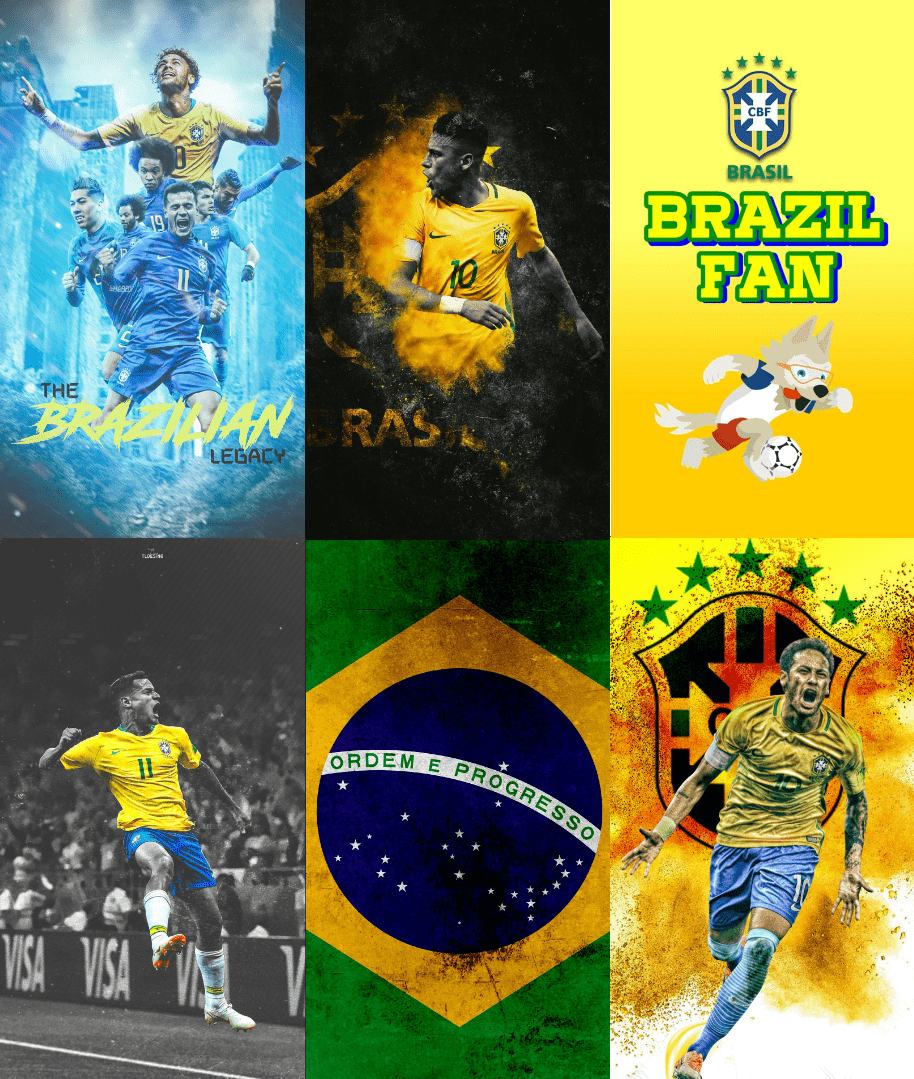 Brazil Football Wallpapers - Top Free Brazil Football Backgrounds ...