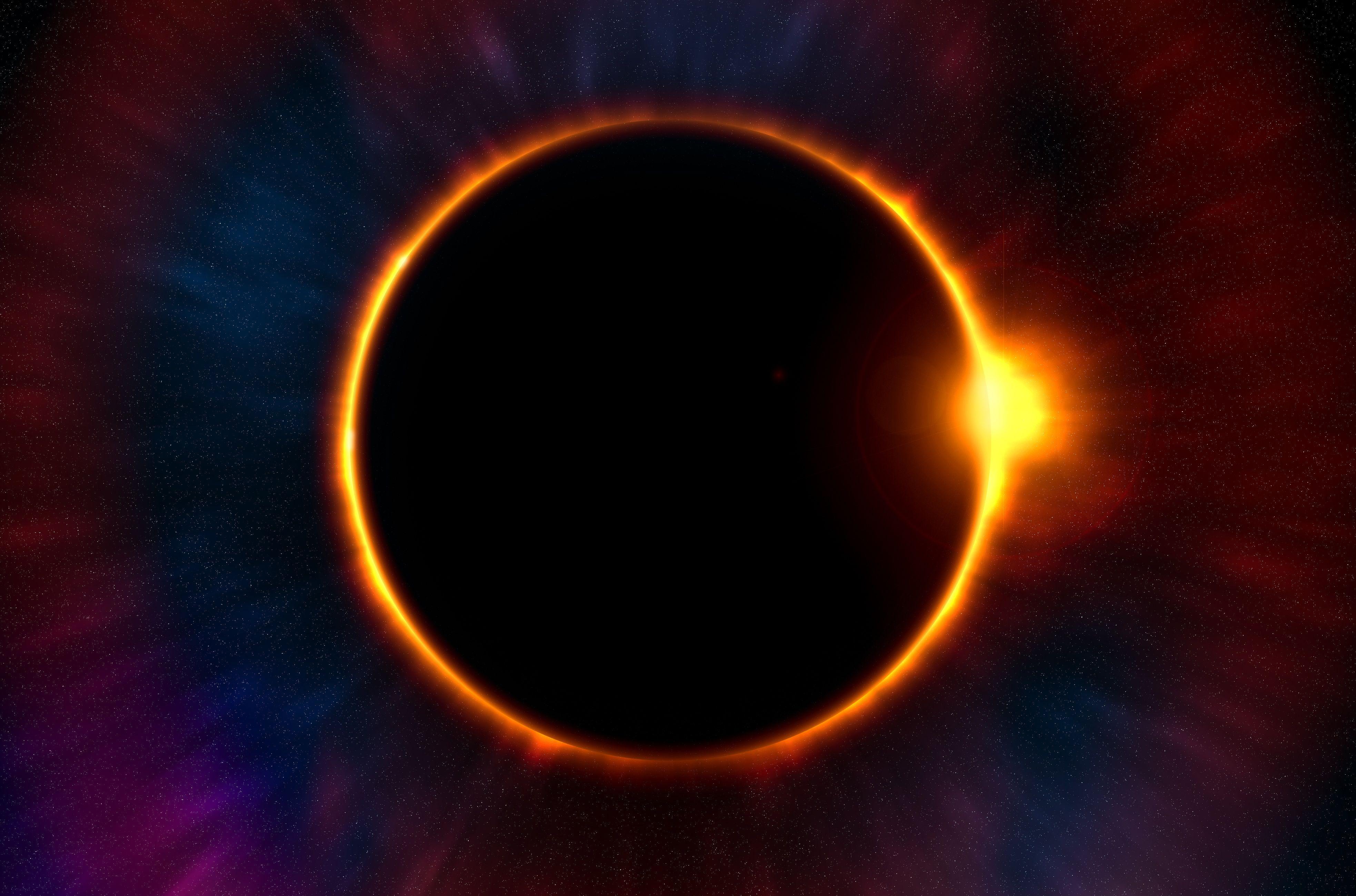 Solar Eclipse Universe Wallpapers - Top Free Solar Eclipse Universe ...