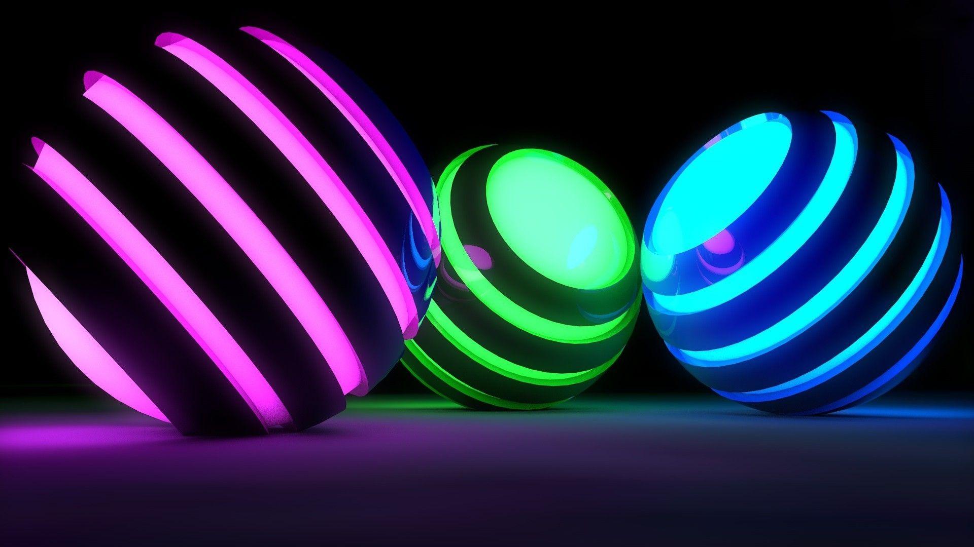 3D HD Abstract Neon Wallpapers - Top Free 3D HD Abstract Neon ...