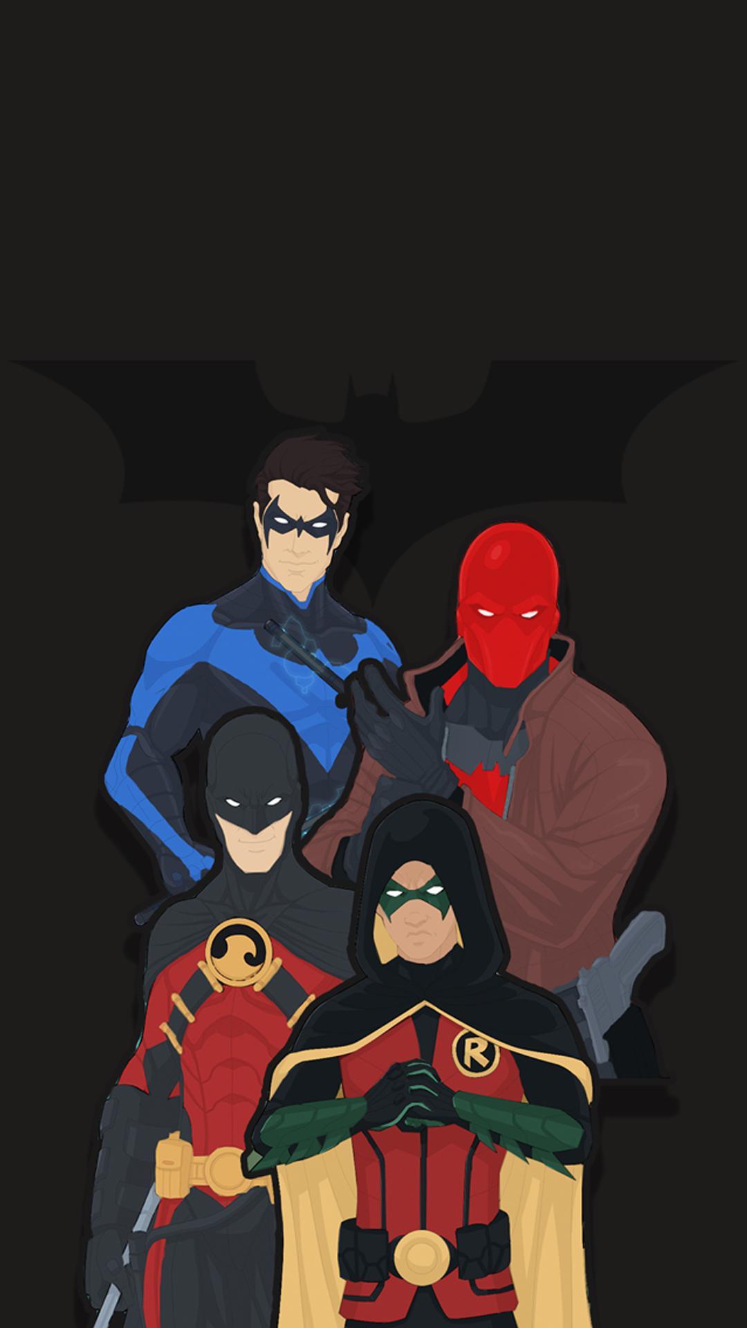 Batfam Wallpapers - Top Free Batfam Backgrounds - WallpaperAccess
