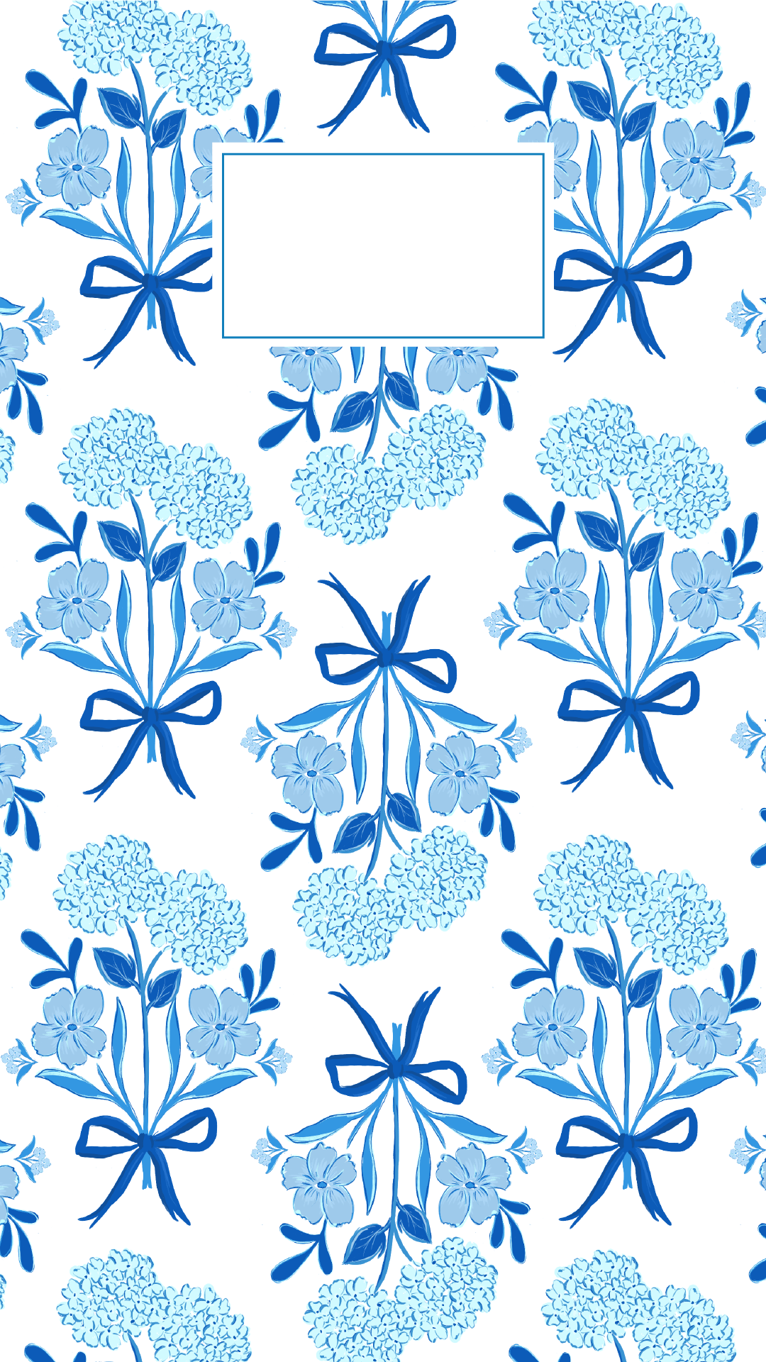 Blue Floral Phone Wallpapers - Top Free Blue Floral Phone Backgrounds ...