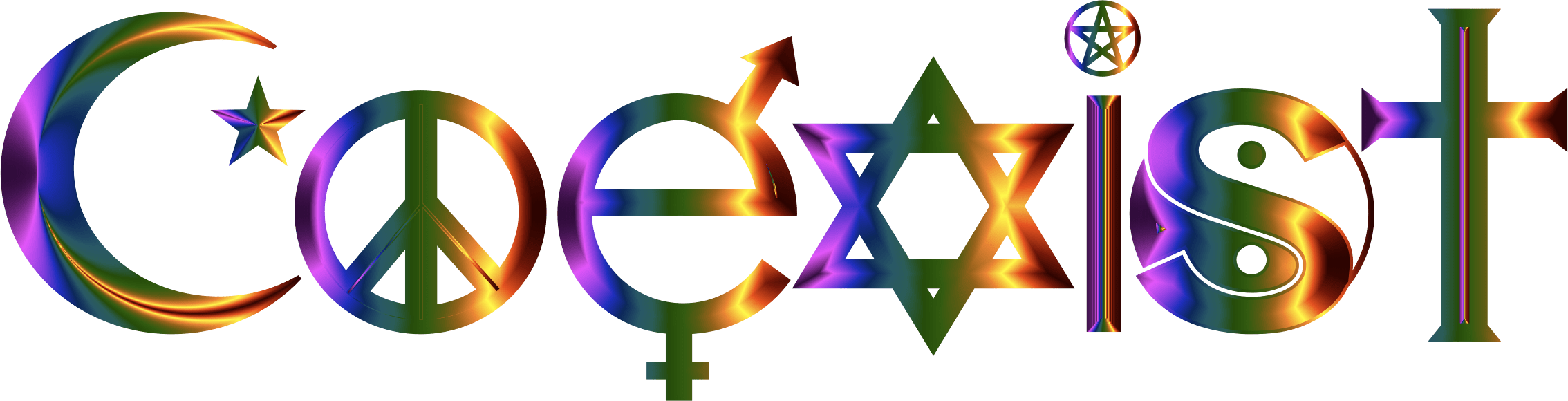 Coexist Wallpapers - Top Free Coexist Backgrounds - WallpaperAccess