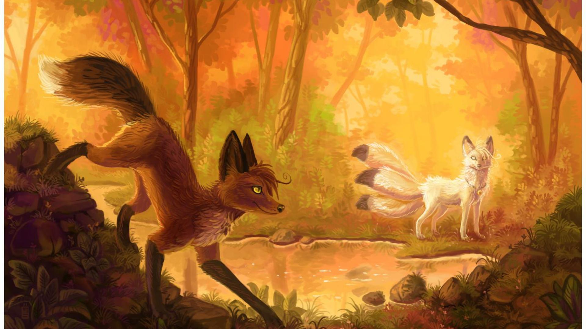 Anime Kitsune Wallpapers - Top Free Anime Kitsune Backgrounds ...