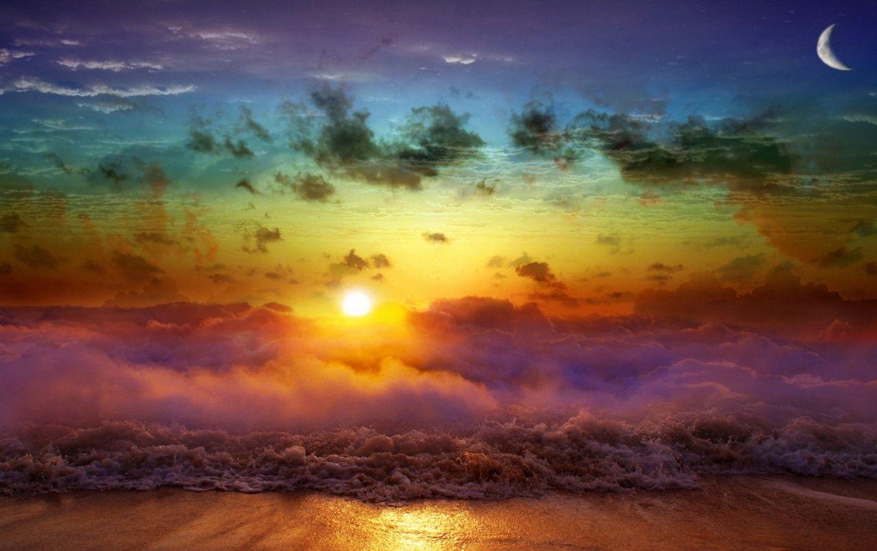 Ocean Rainbow Wallpapers - Top Free Ocean Rainbow Backgrounds ...