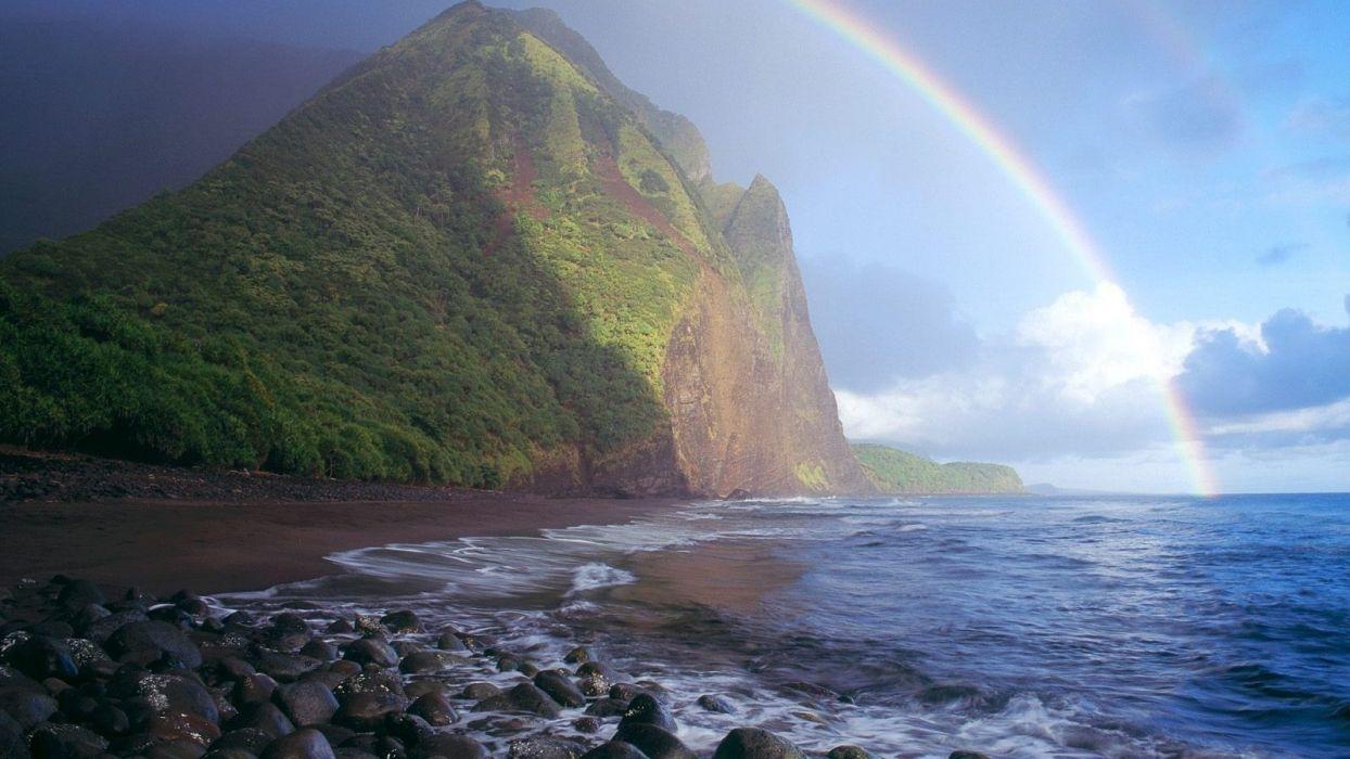 Ocean Rainbow Wallpapers - Top Free Ocean Rainbow Backgrounds ...