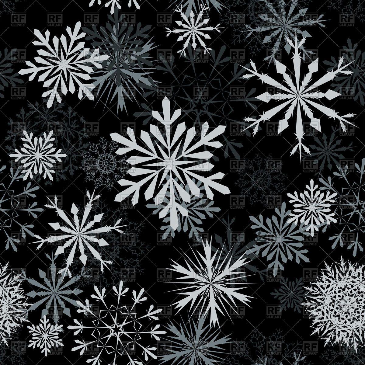 Black Snowflake Wallpapers - Top Free Black Snowflake Backgrounds ...
