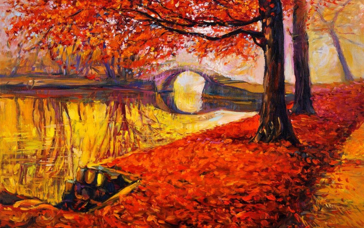 Autumn Bridge Wallpapers - Top Free Autumn Bridge Backgrounds ...