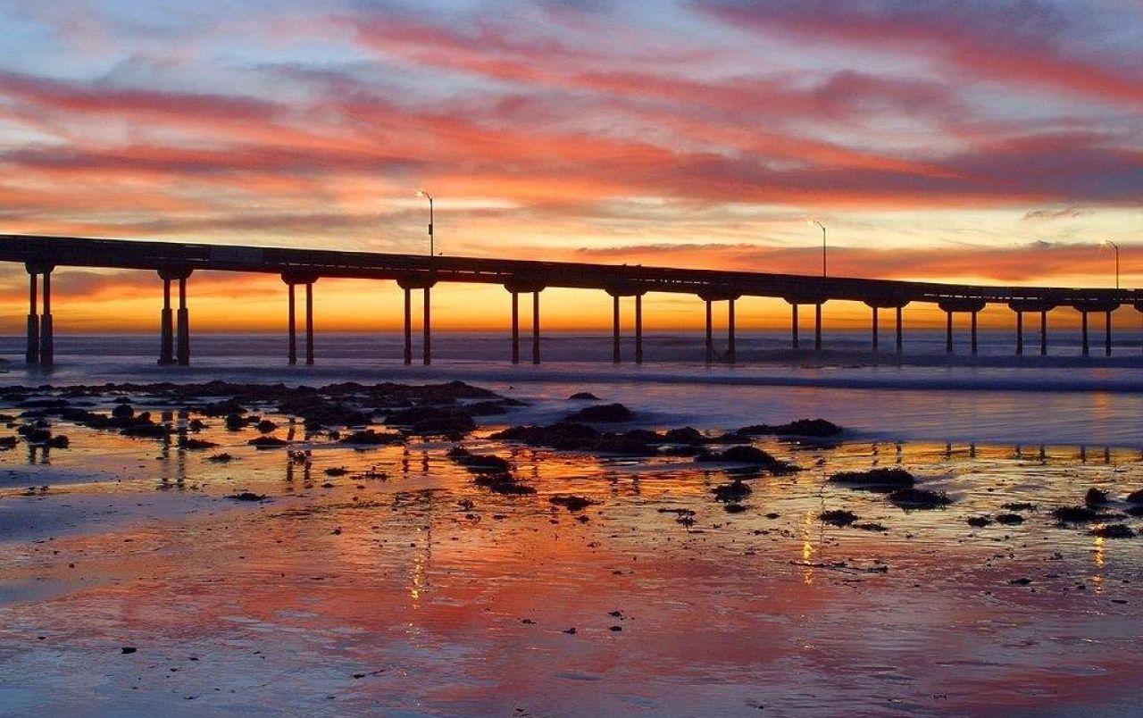 Bridge Sunset Wallpapers - Top Free Bridge Sunset Backgrounds ...