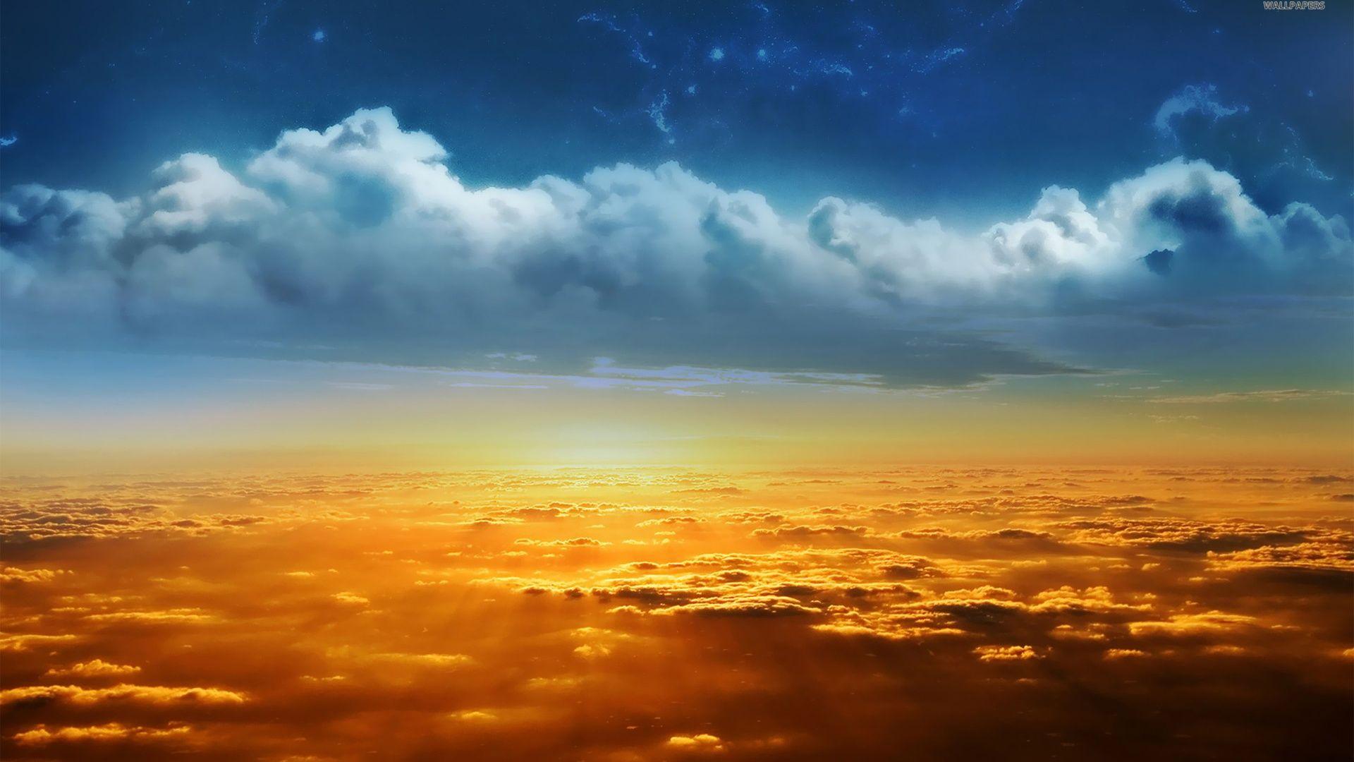 Gold Clouds Wallpapers - Top Free Gold Clouds Backgrounds - WallpaperAccess