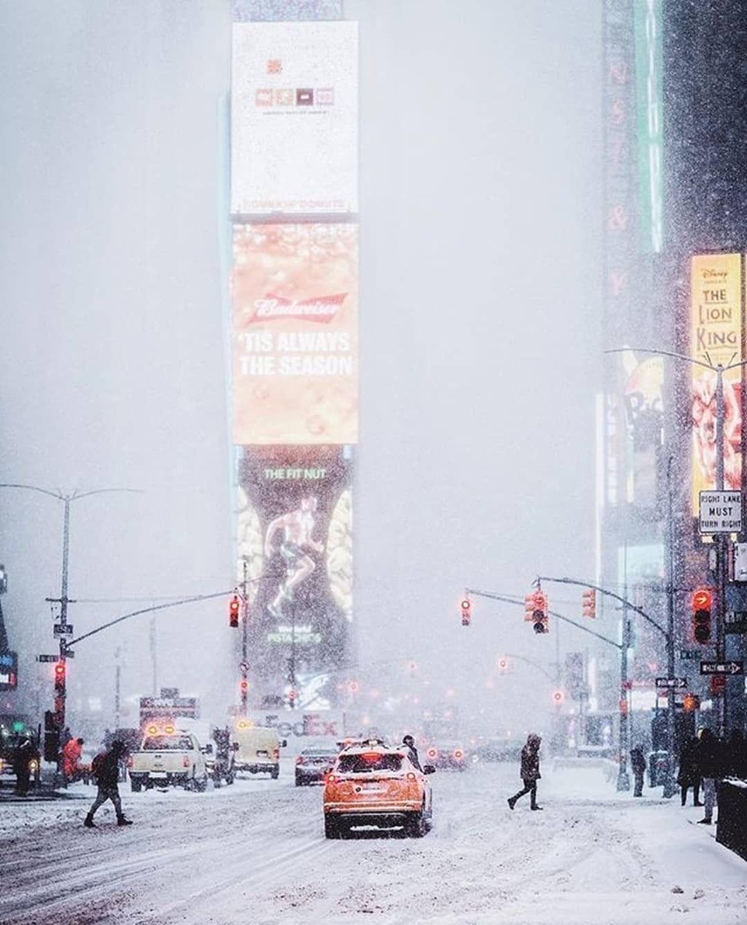 Times Square Snow Wallpapers - Top Free Times Square Snow Backgrounds ...