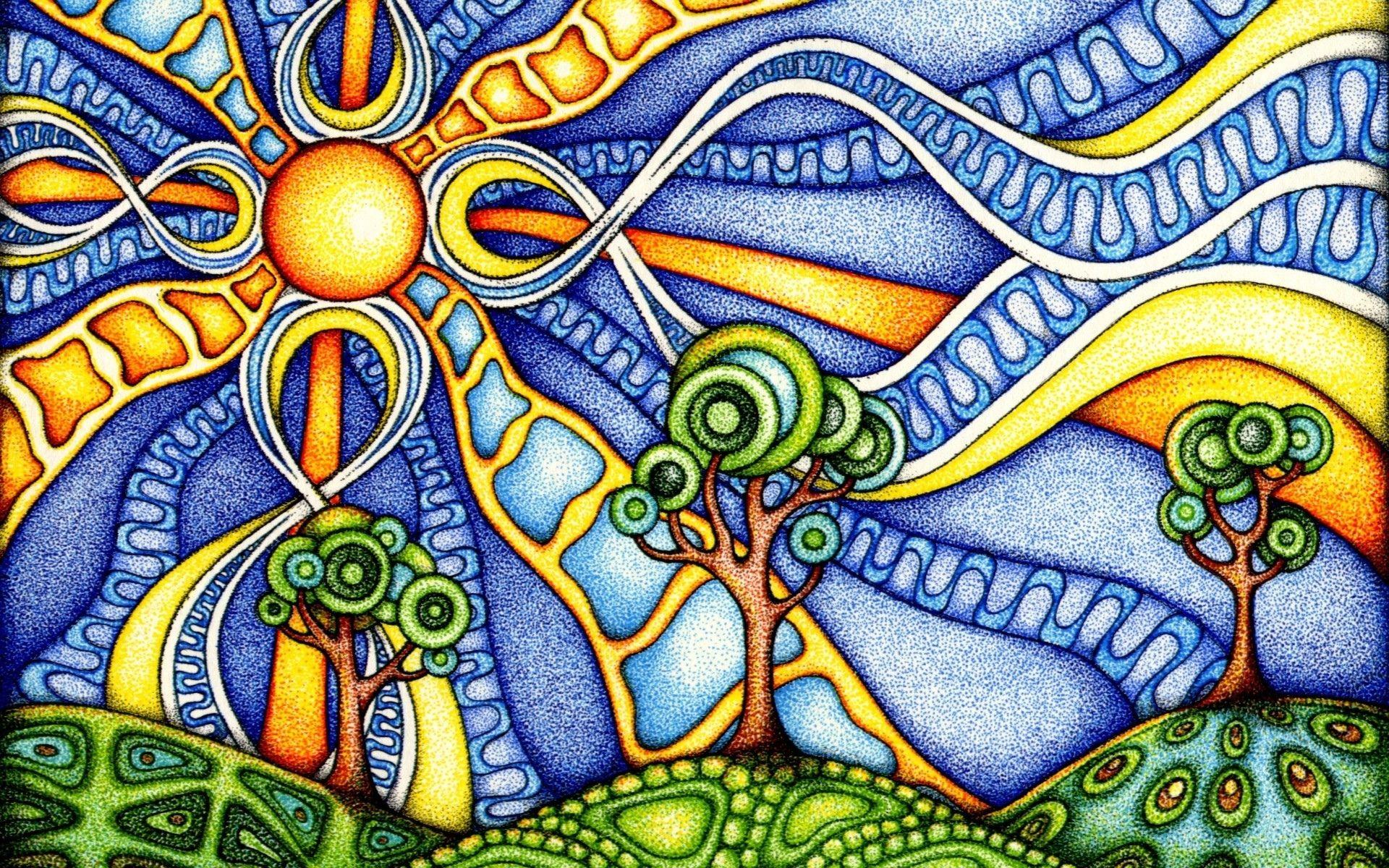 Trippy Scenery Wallpapers - Top Free Trippy Scenery Backgrounds ...