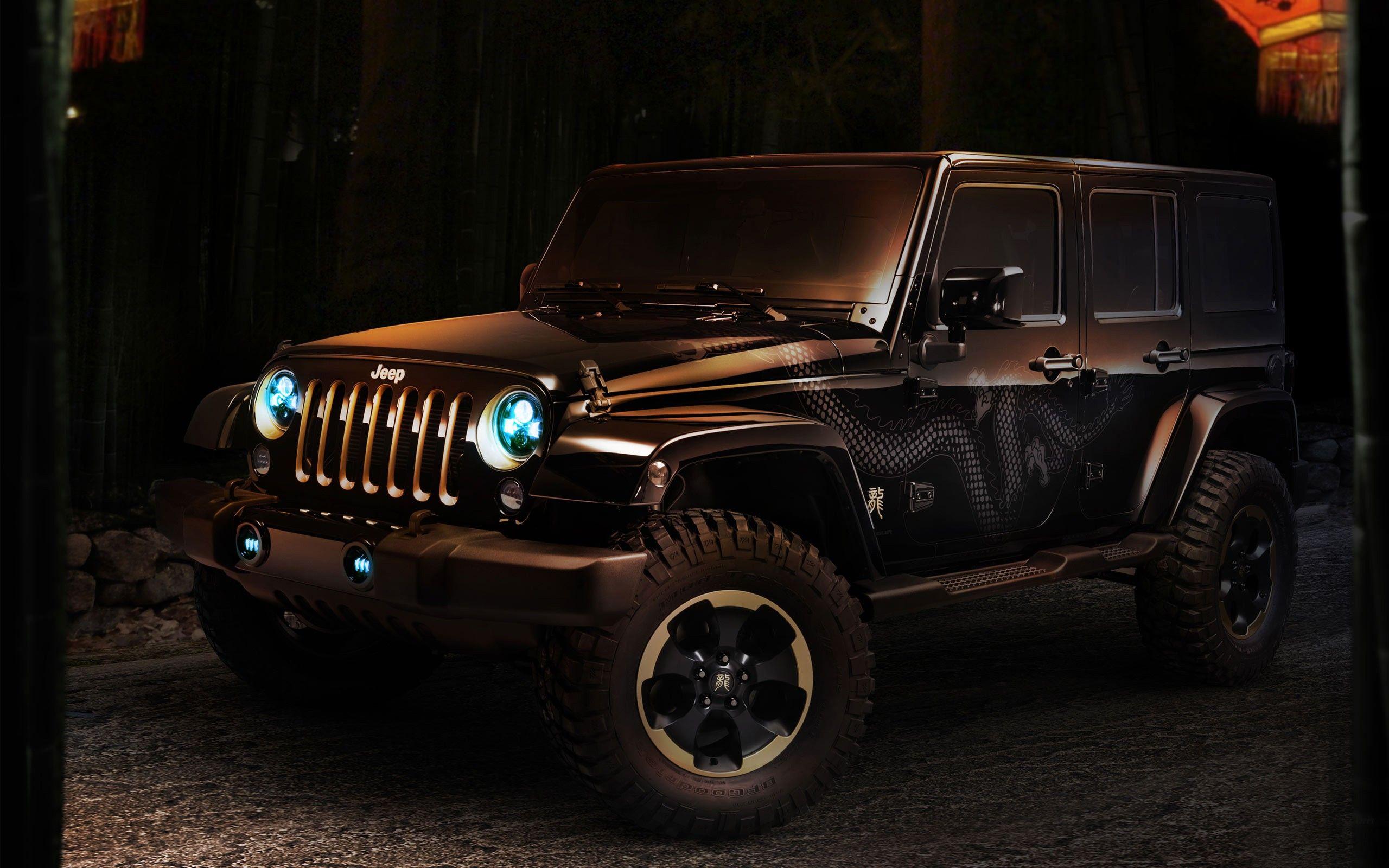 Black Jeep Wrangler Wallpapers - Top Free Black Jeep Wrangler Backgrounds - WallpaperAccess