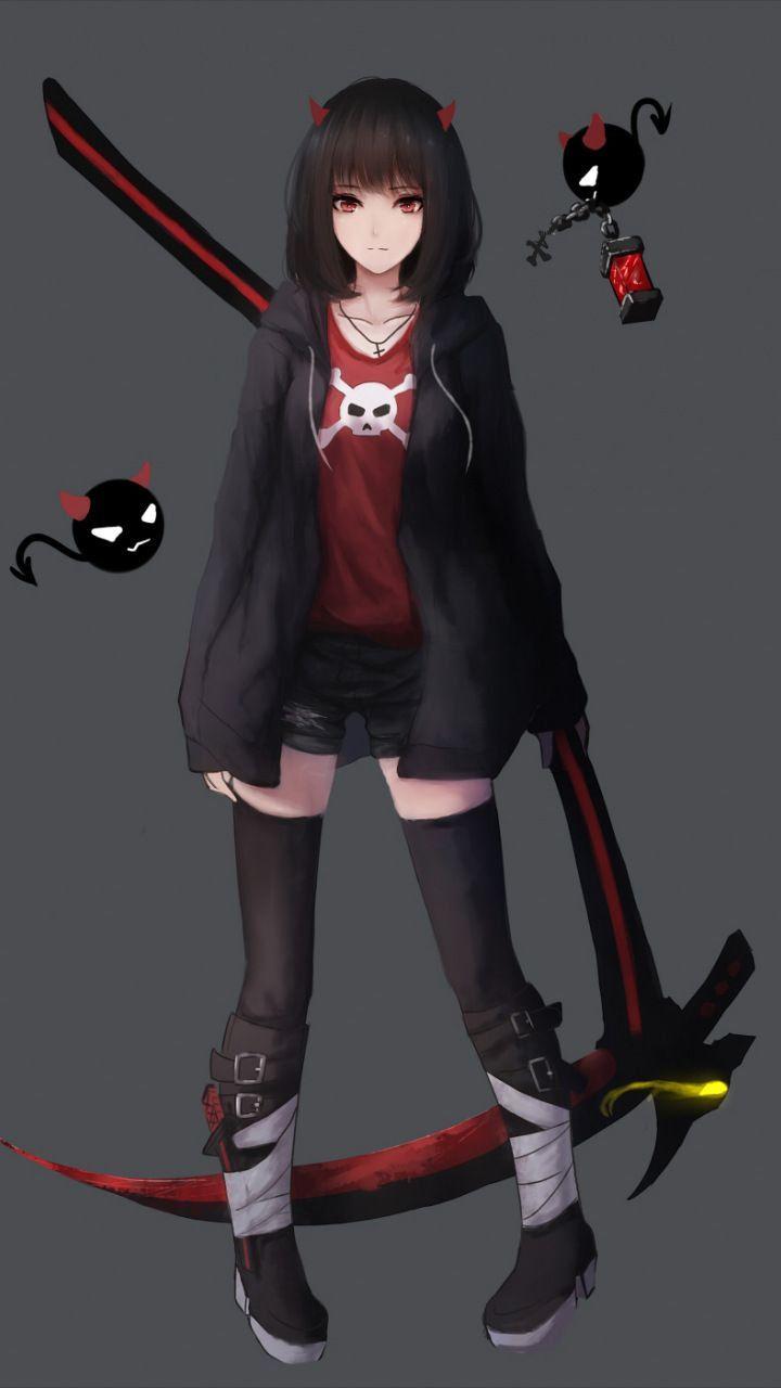 Demon Girl Anime Wallpapers - Top Free Demon Girl Anime Backgrounds ...