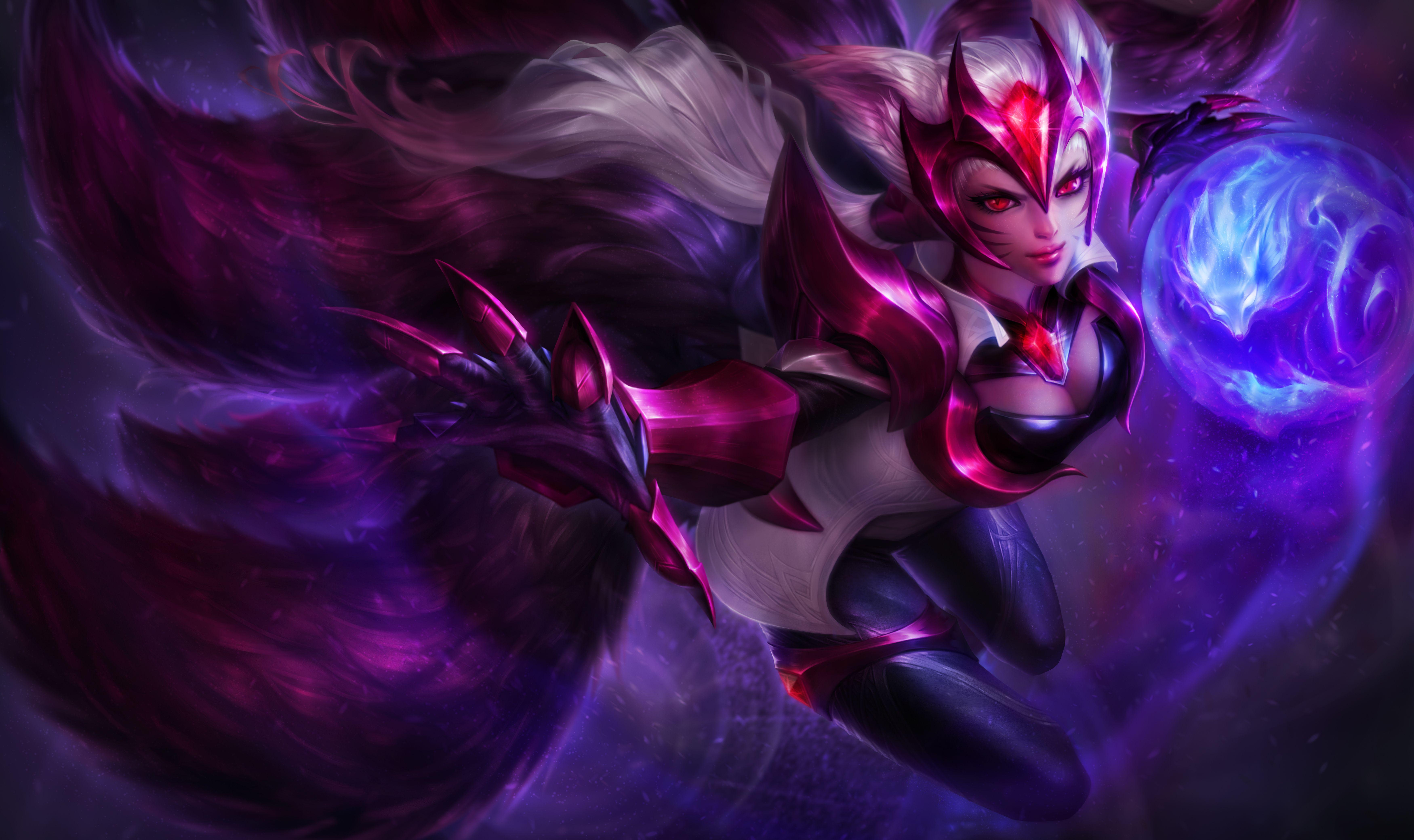 League of Legends Ahri Wallpapers - Top Free League of Legends Ahri Backgrounds - WallpaperAccess