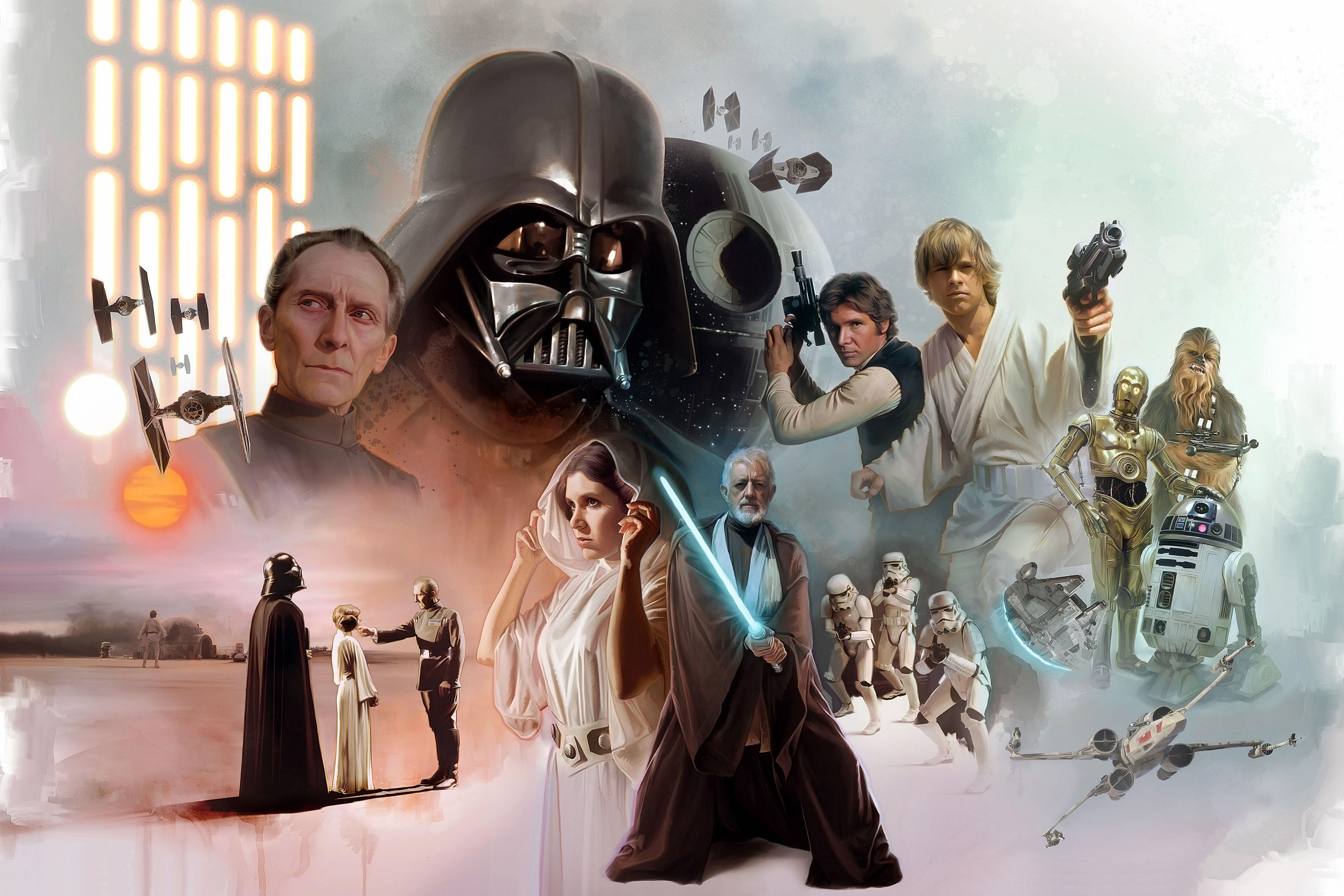 Star Wars Original Trilogy Wallpapers - Top Free Star Wars Original ...