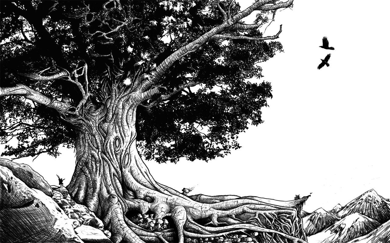 World Tree Wallpapers - Top Free World Tree Backgrounds - WallpaperAccess