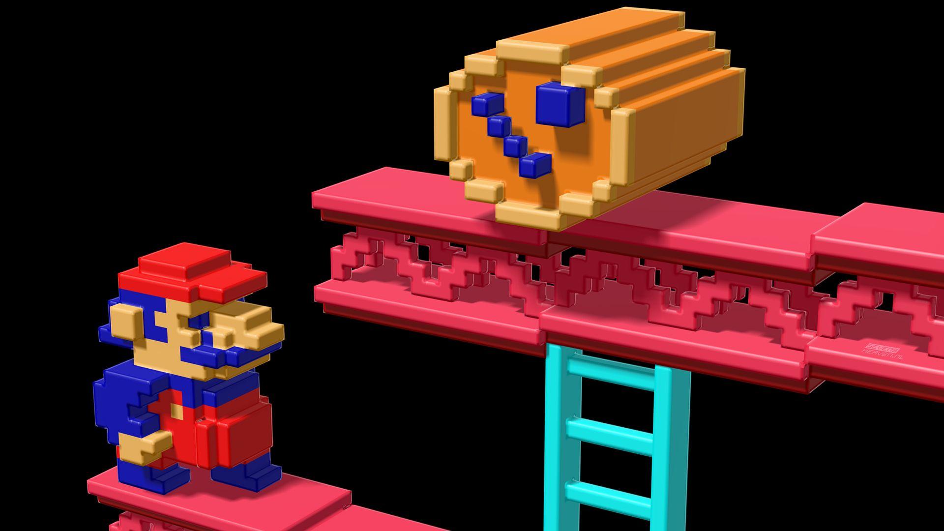 Retro Donkey Kong Wallpapers - Top Free Retro Donkey Kong Backgrounds ...