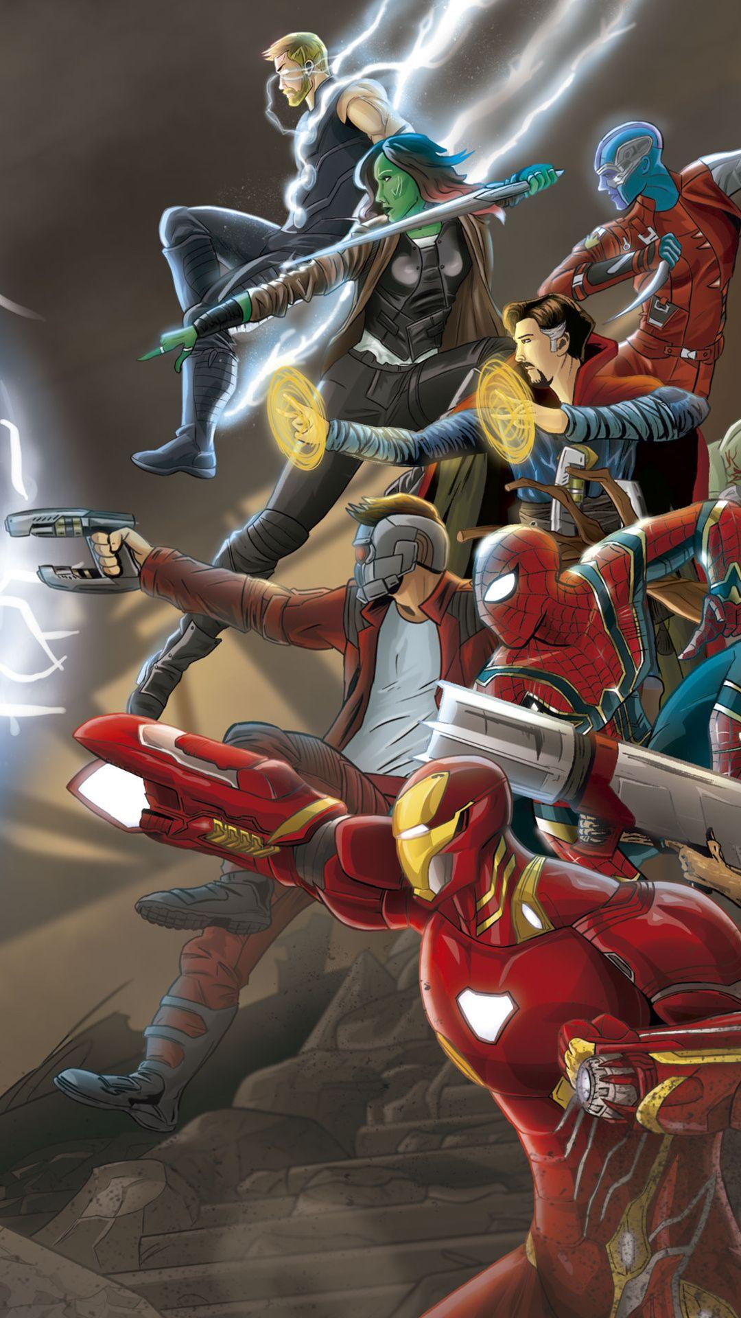 Marvel Fan Art Wallpapers - Top Free Marvel Fan Art Backgrounds ...