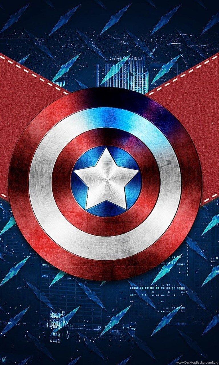 Avengers Captain America Logo Wallpapers - Top Free Avengers Captain ...