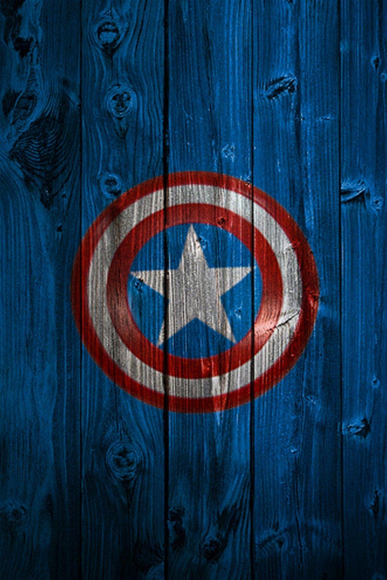 Avengers Captain America Logo Wallpapers - Top Free Avengers Captain ...