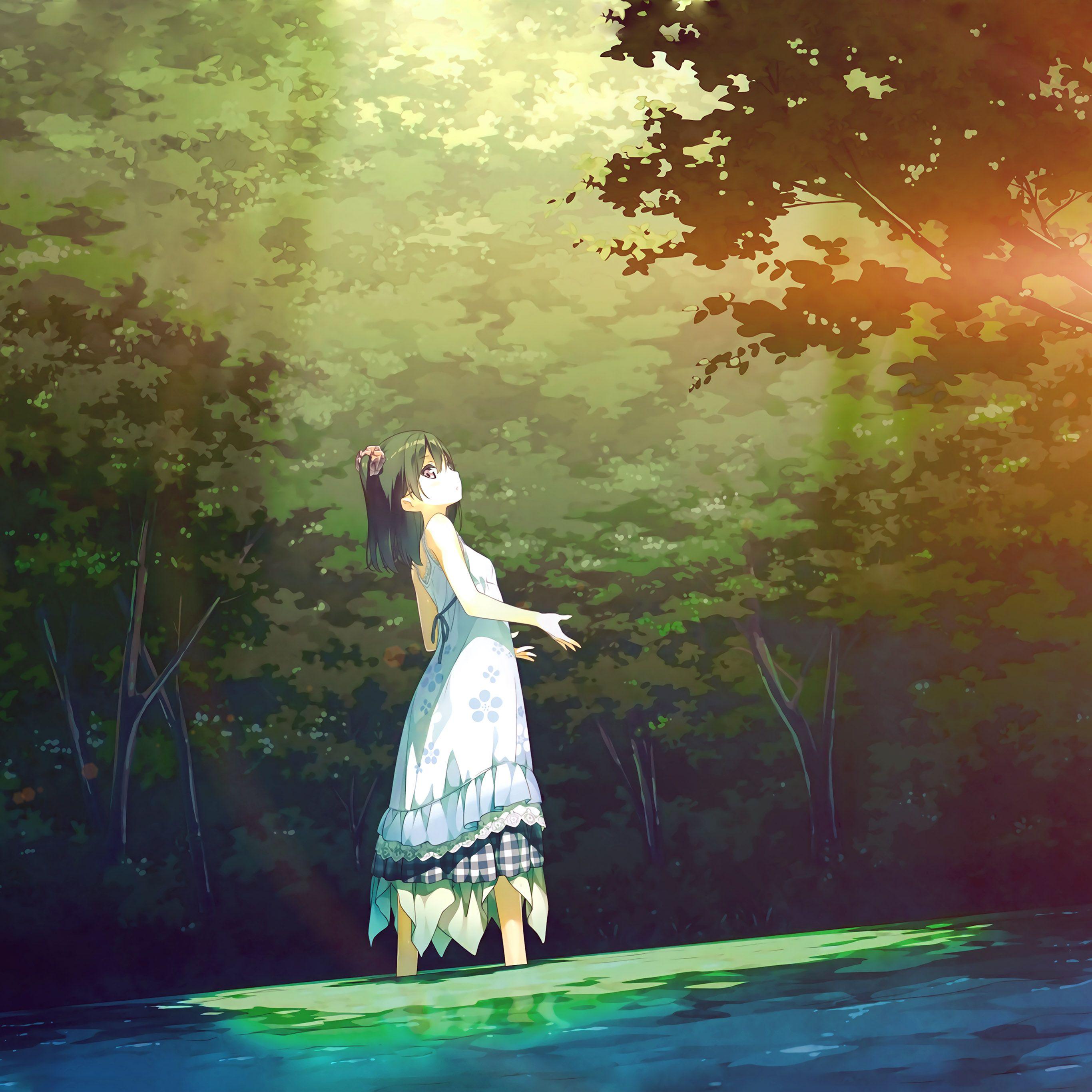 Green Anime Girl Wallpapers - Top Free Green Anime Girl Backgrounds ...