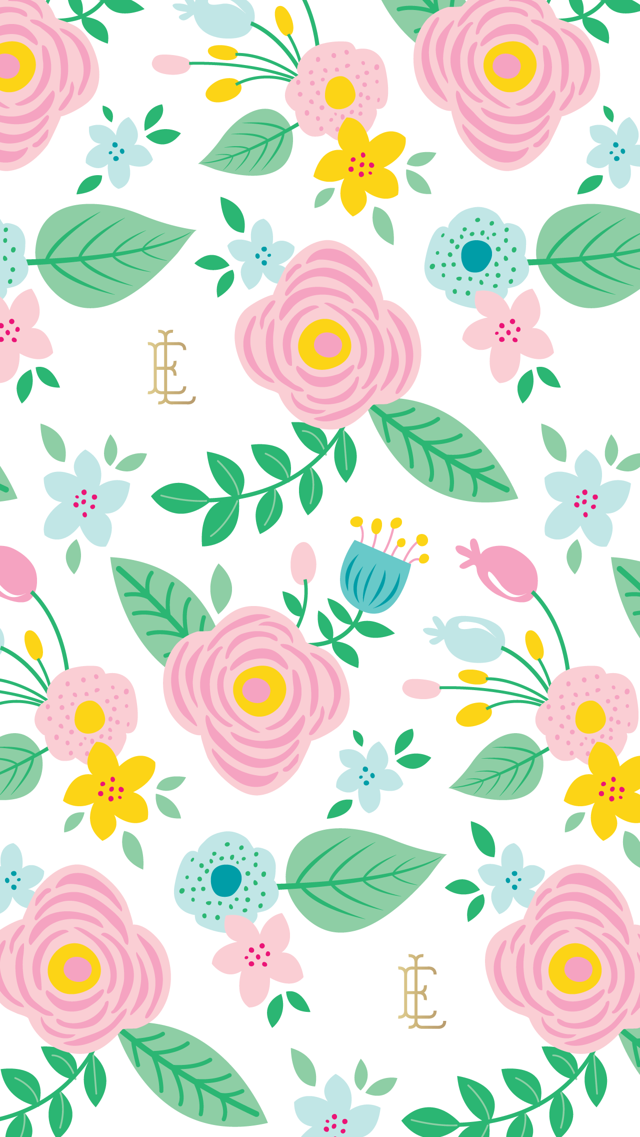 Floral Pattern Phone Wallpapers - Top Free Floral Pattern Phone ...