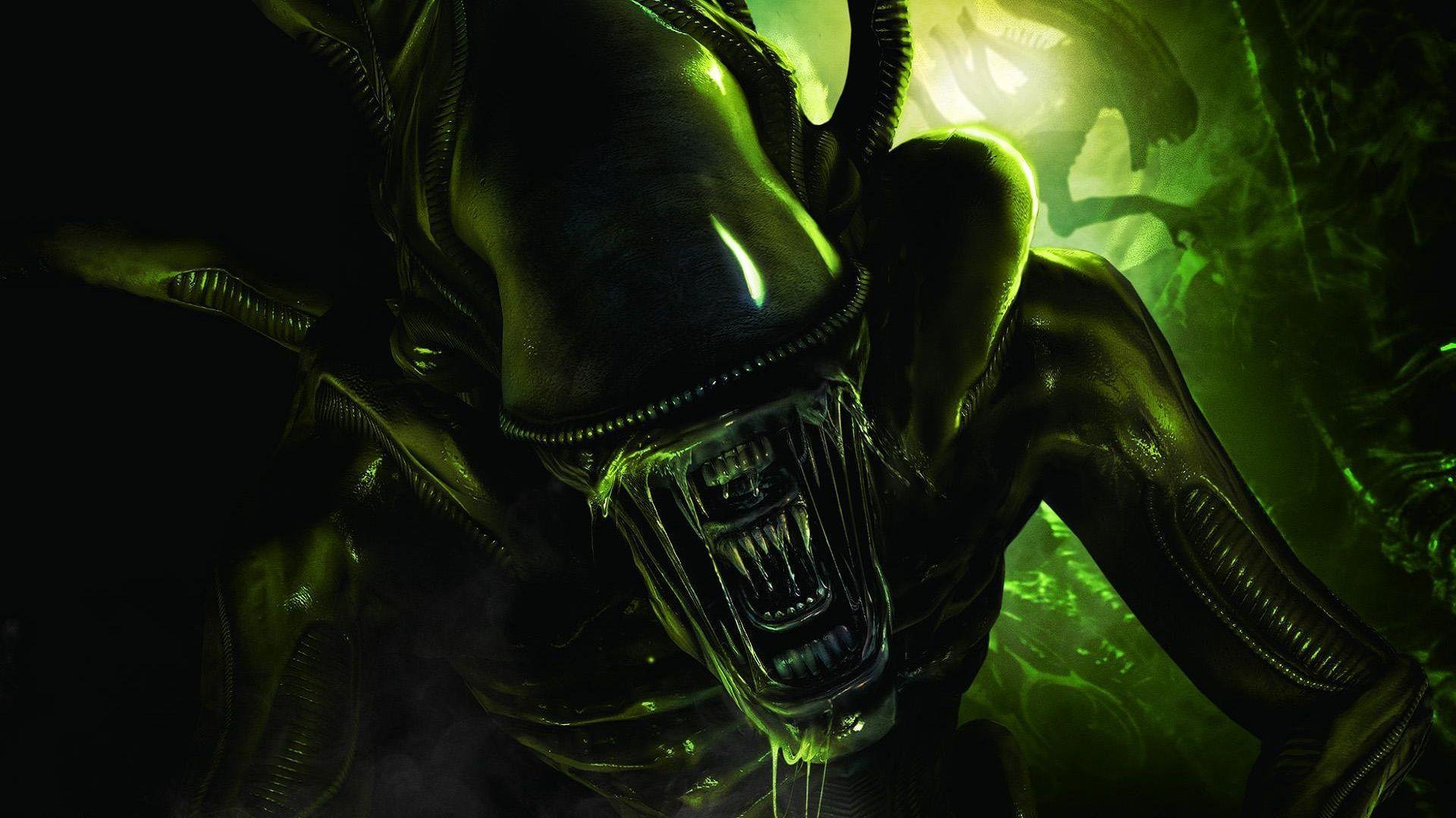 Green Alien Wallpapers - Top Free Green Alien Backgrounds - WallpaperAccess