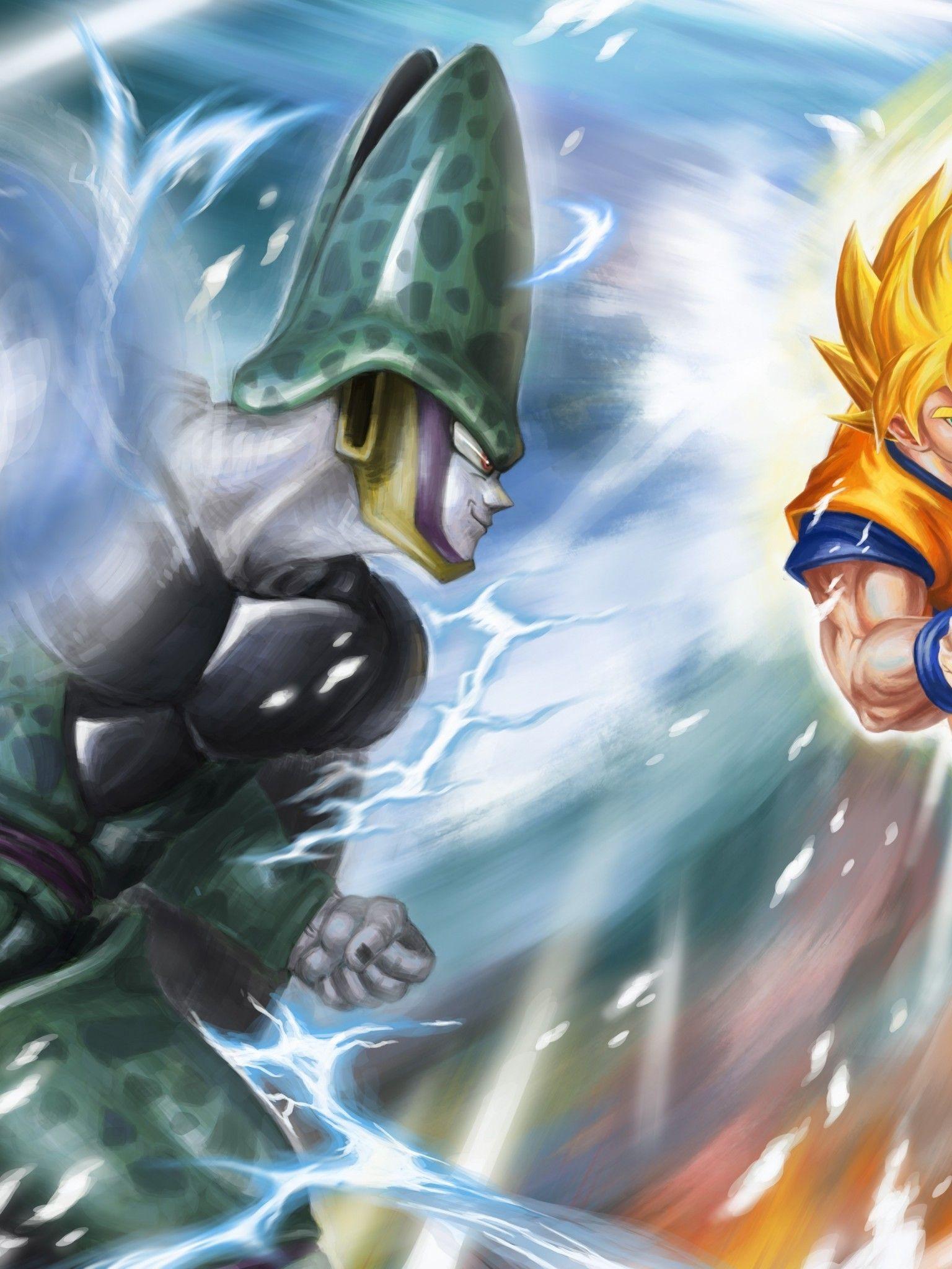 Gohan Vs Cell Wallpapers - Top Free Gohan Vs Cell Backgrounds - WallpaperAccess