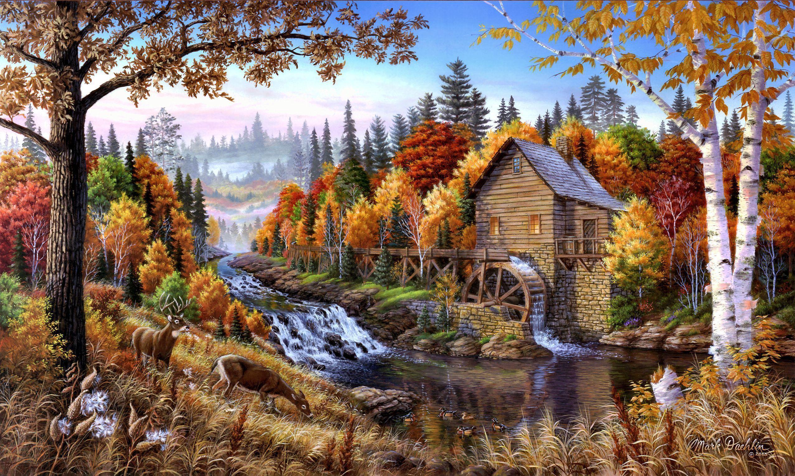 Fall Painting Wallpapers - Top Free Fall Painting Backgrounds ...