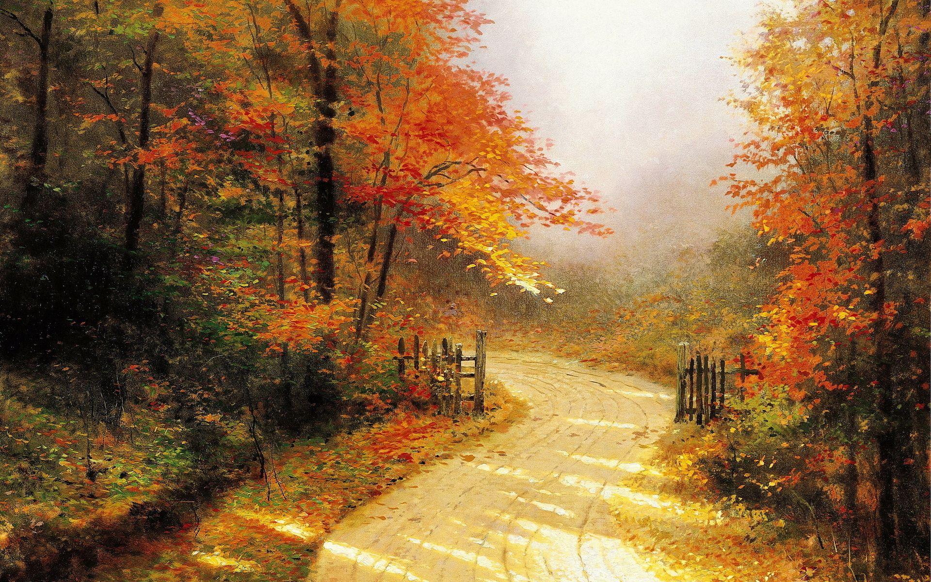 Fall Painting Wallpapers - Top Free Fall Painting Backgrounds ...