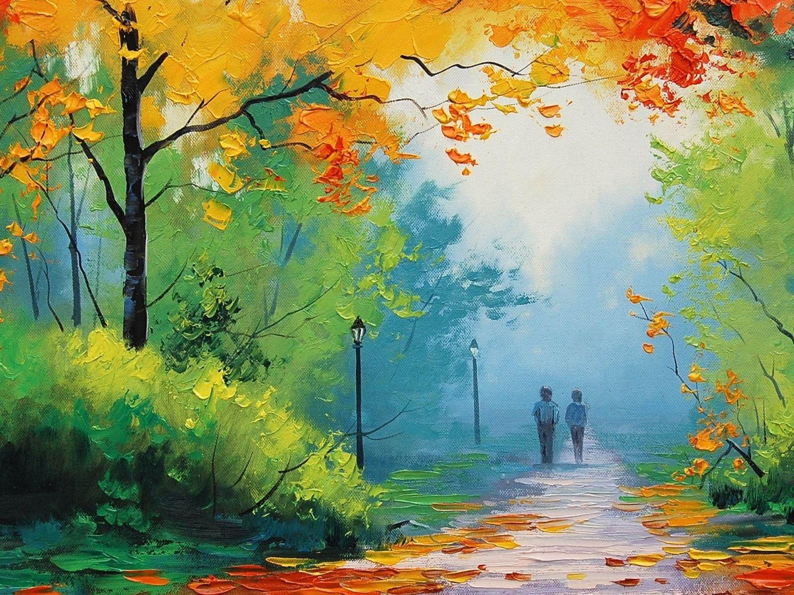 Fall Painting Wallpapers - Top Free Fall Painting Backgrounds ...