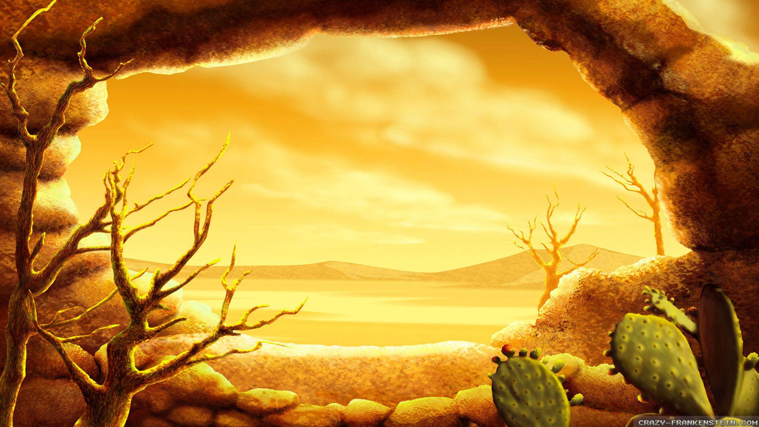 Desert Cartoon Wallpapers - Top Free Desert Cartoon Backgrounds ...