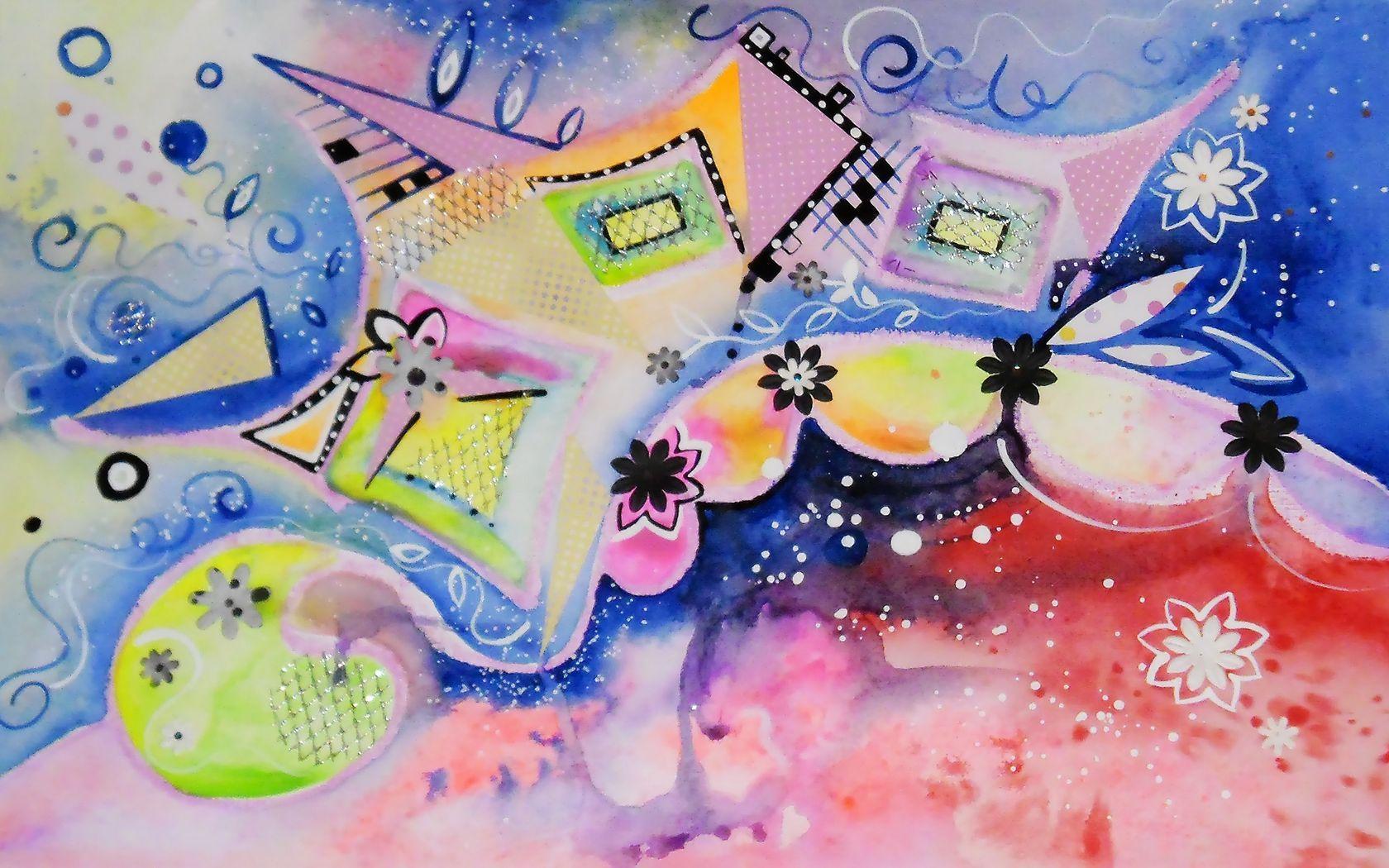 Colorful Drawing Wallpapers - Top Free Colorful Drawing Backgrounds ...