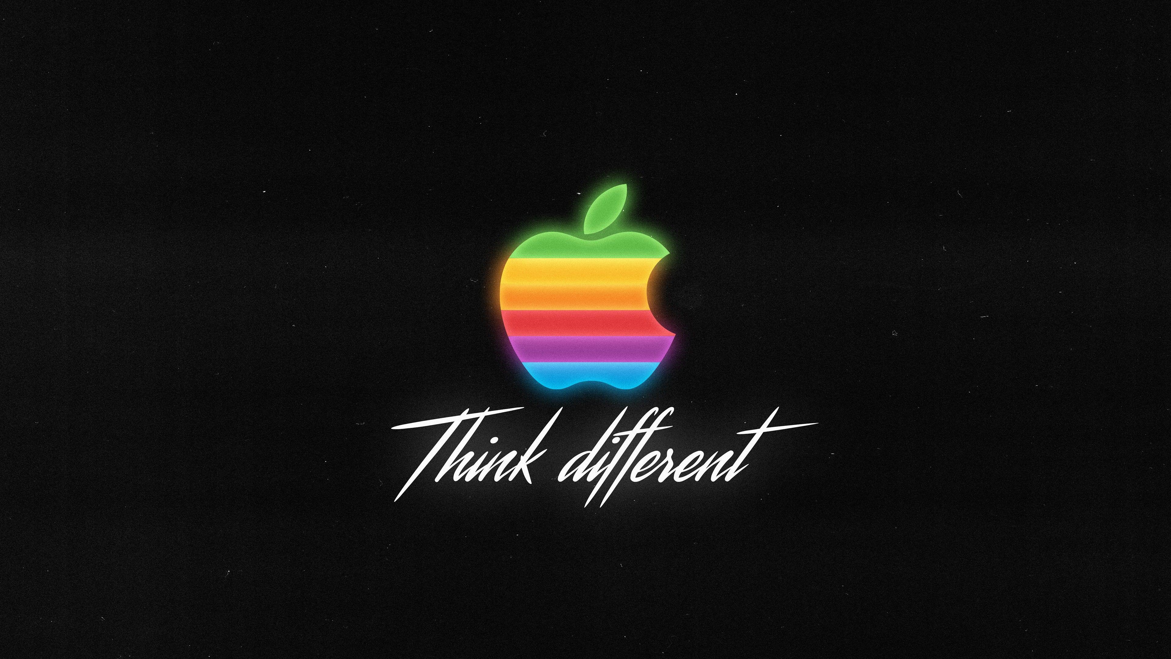 Neon Apple Logo Wallpapers - Top Free Neon Apple Logo Backgrounds ...