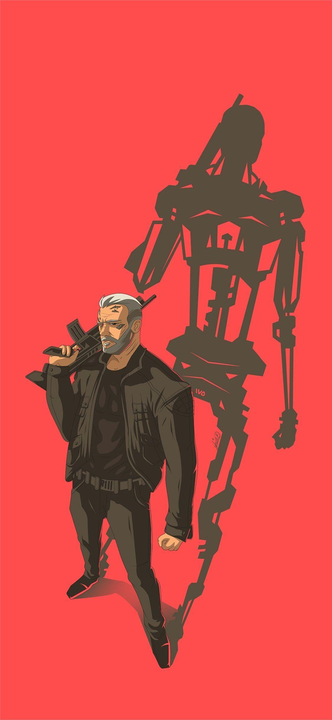 Terminator iPhone Wallpapers - Top Free Terminator iPhone Backgrounds ...