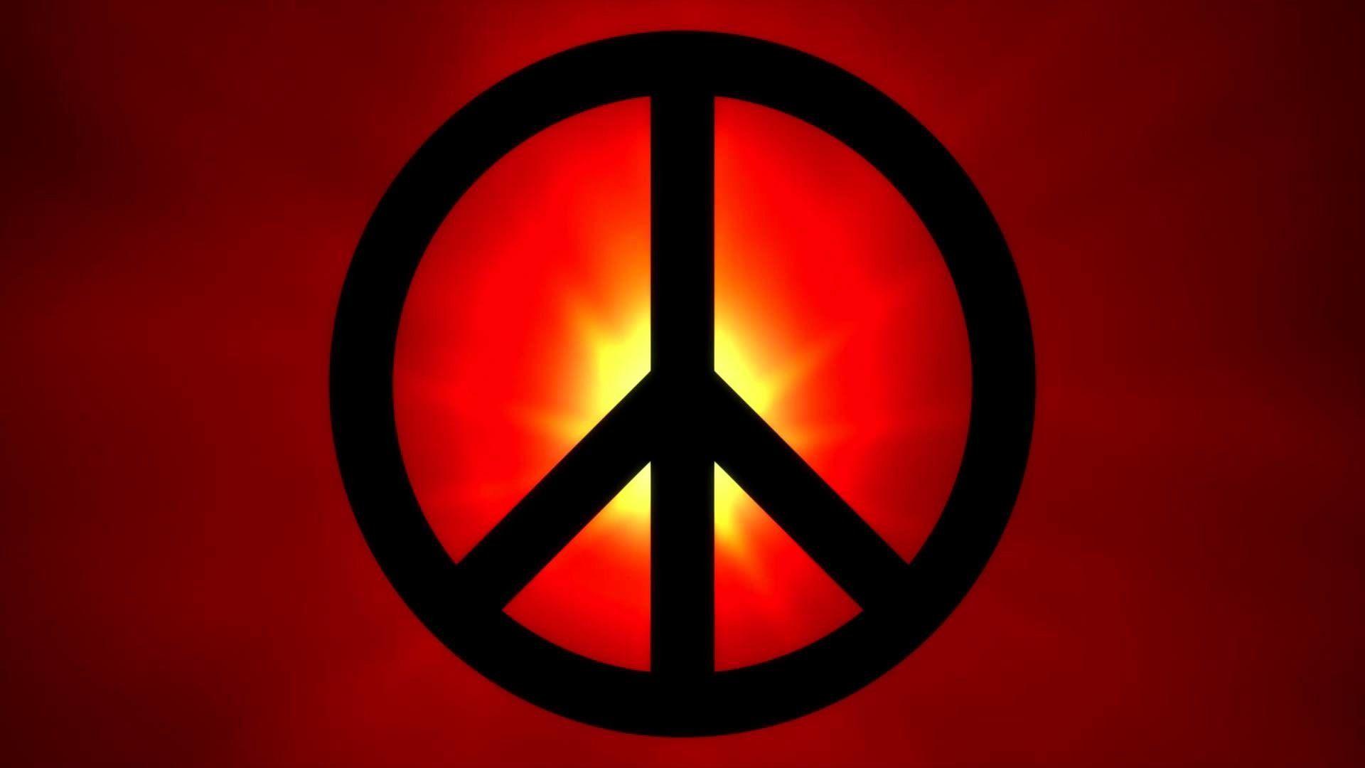 Peace Logo Wallpapers - Top Free Peace Logo Backgrounds - WallpaperAccess