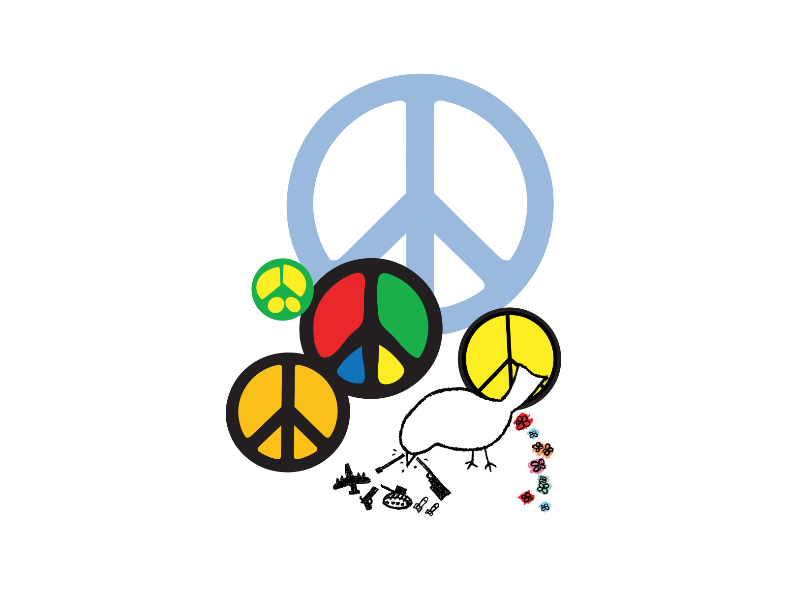 Peace Logo Wallpapers - Top Free Peace Logo Backgrounds - WallpaperAccess